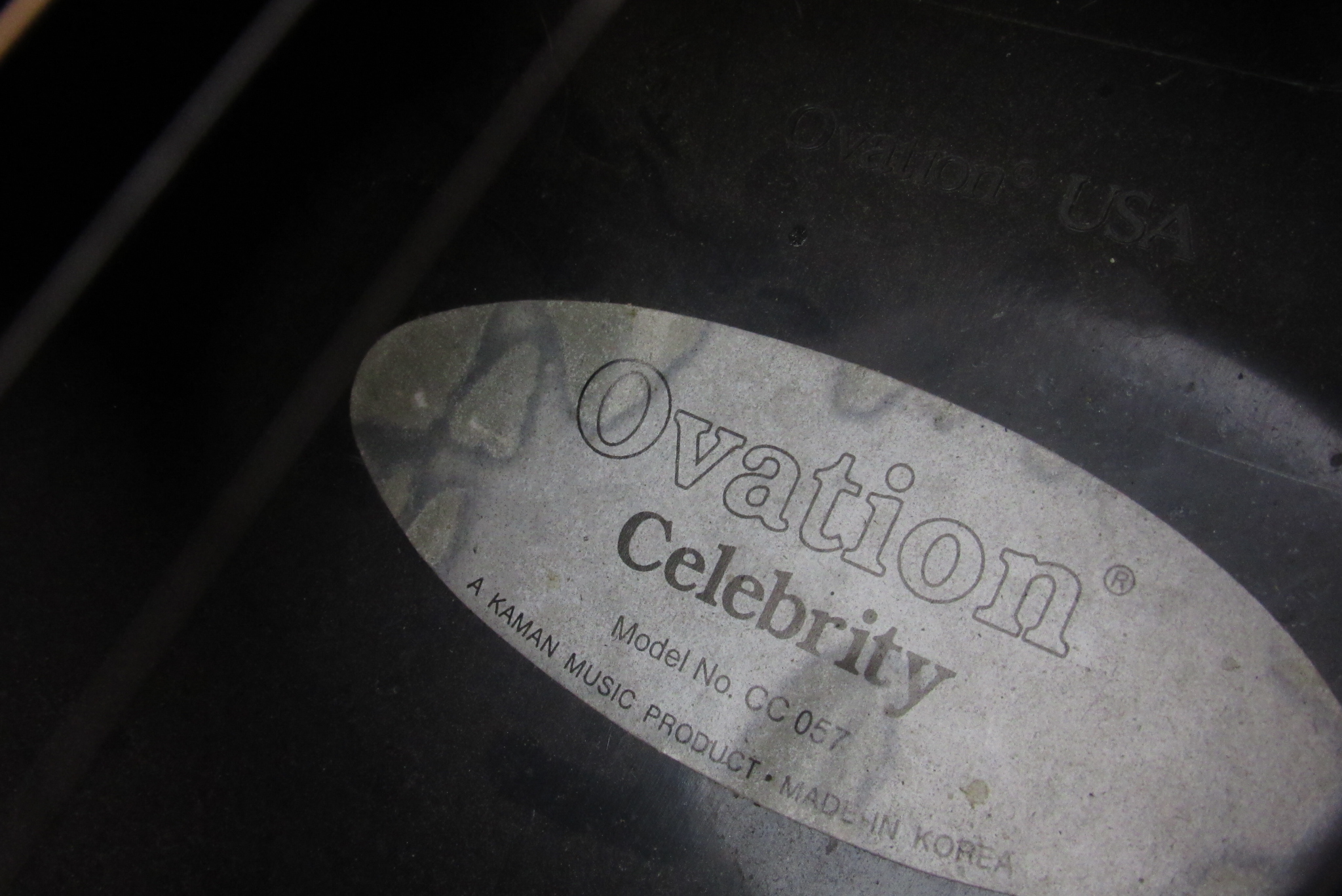 Ovation Celebrity CC057 6-String RH Acoustic-Electric Guitar - Pick-Up Only