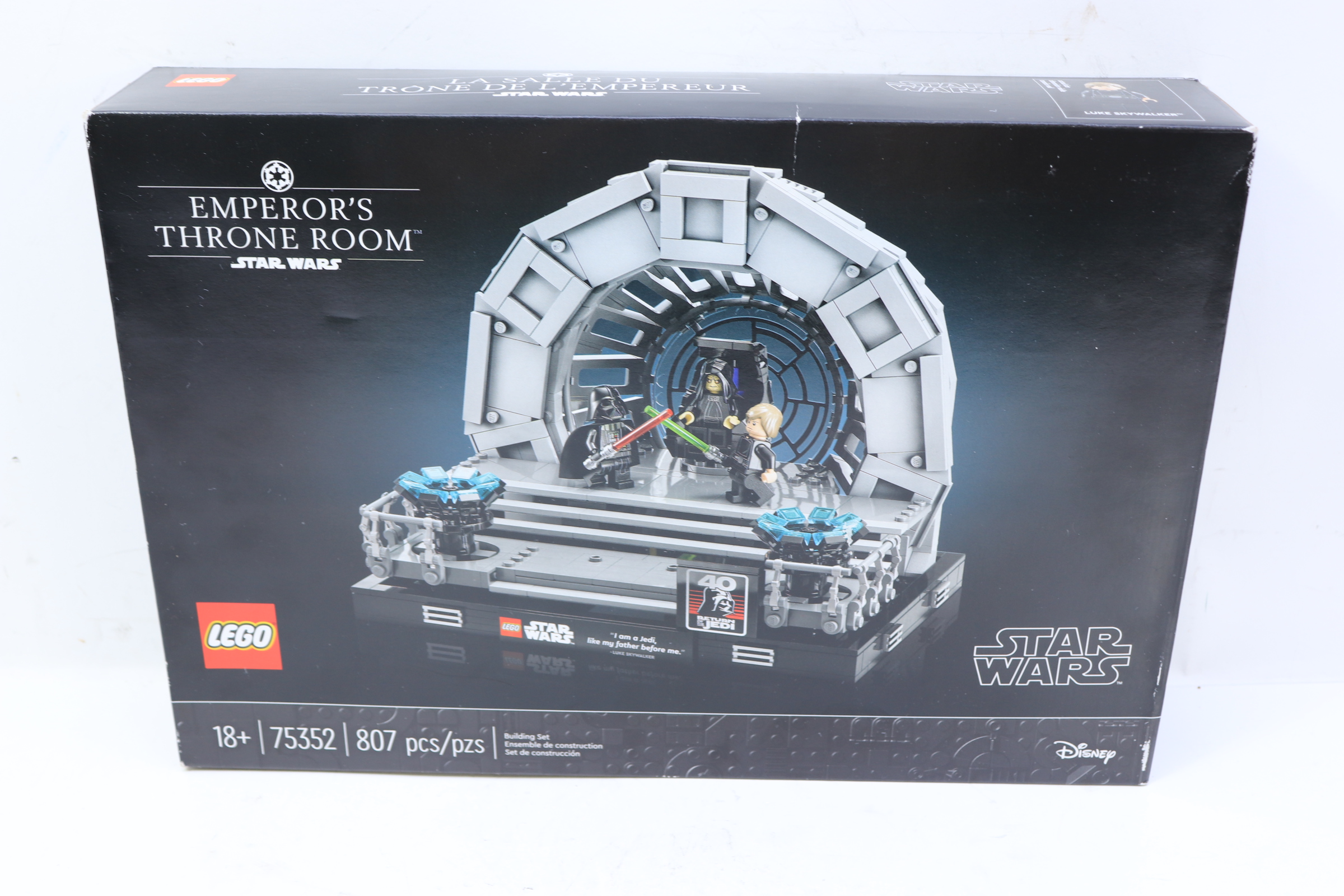 LEGO 75352 Star Wars: Emperors Throne Room Diorama Building Set