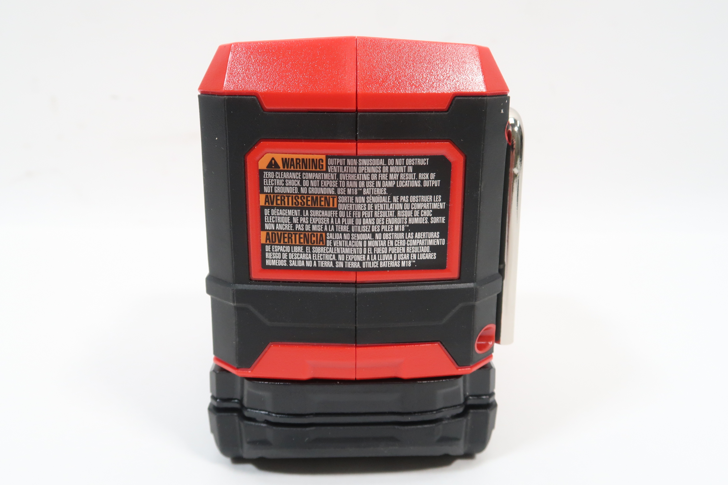 Milwaukee 2846-20 M18 18V Lithium-Ion 175W Powered Compact Inverter
