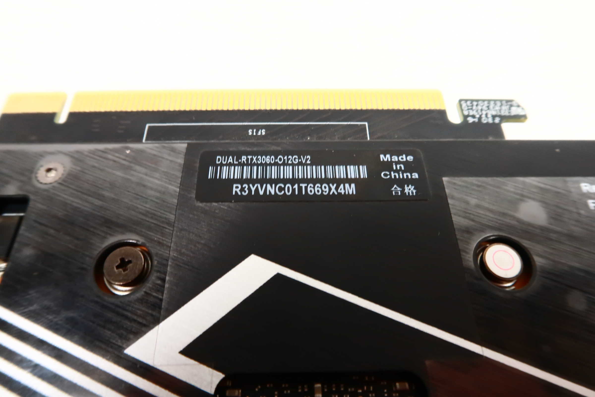 ASUS NVIDIA GeForce RTX 3060 Dual Overclock 12GB GDDR6 Graphics Card