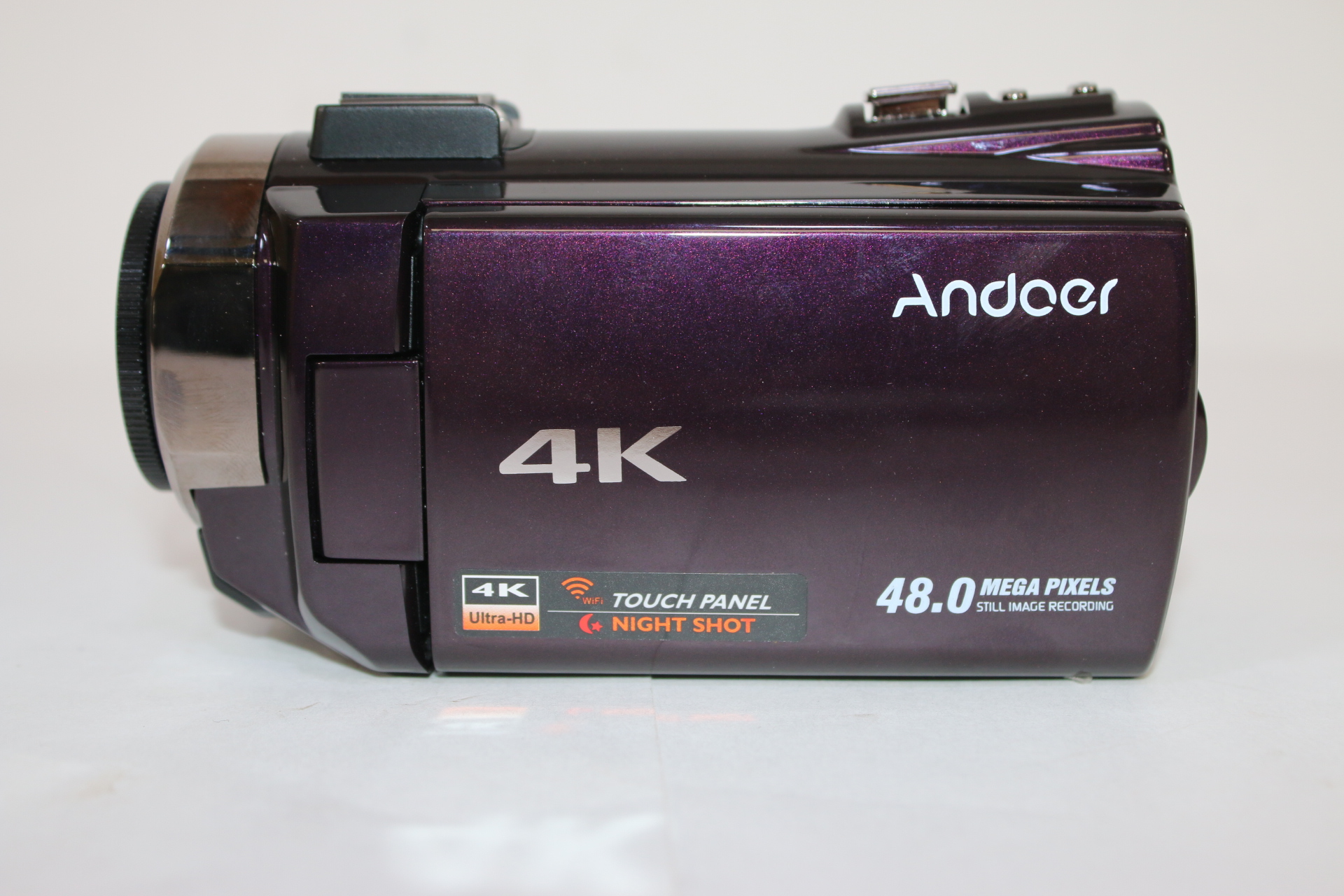 Andoer HDV-524KM 48MP 4K Digital Video Camera Camcorder 0349 / 3" Touch ...