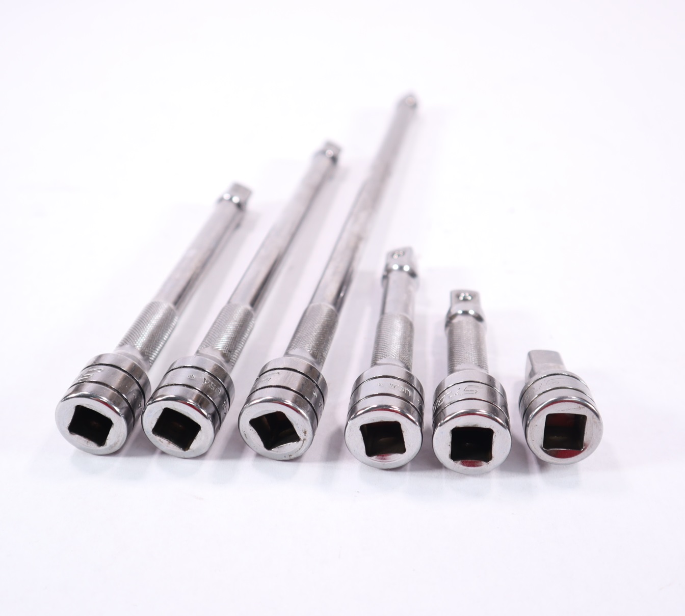 Snap-on Tools 206AFX 6-Piece 3/8" Drive Knurled Extension Set