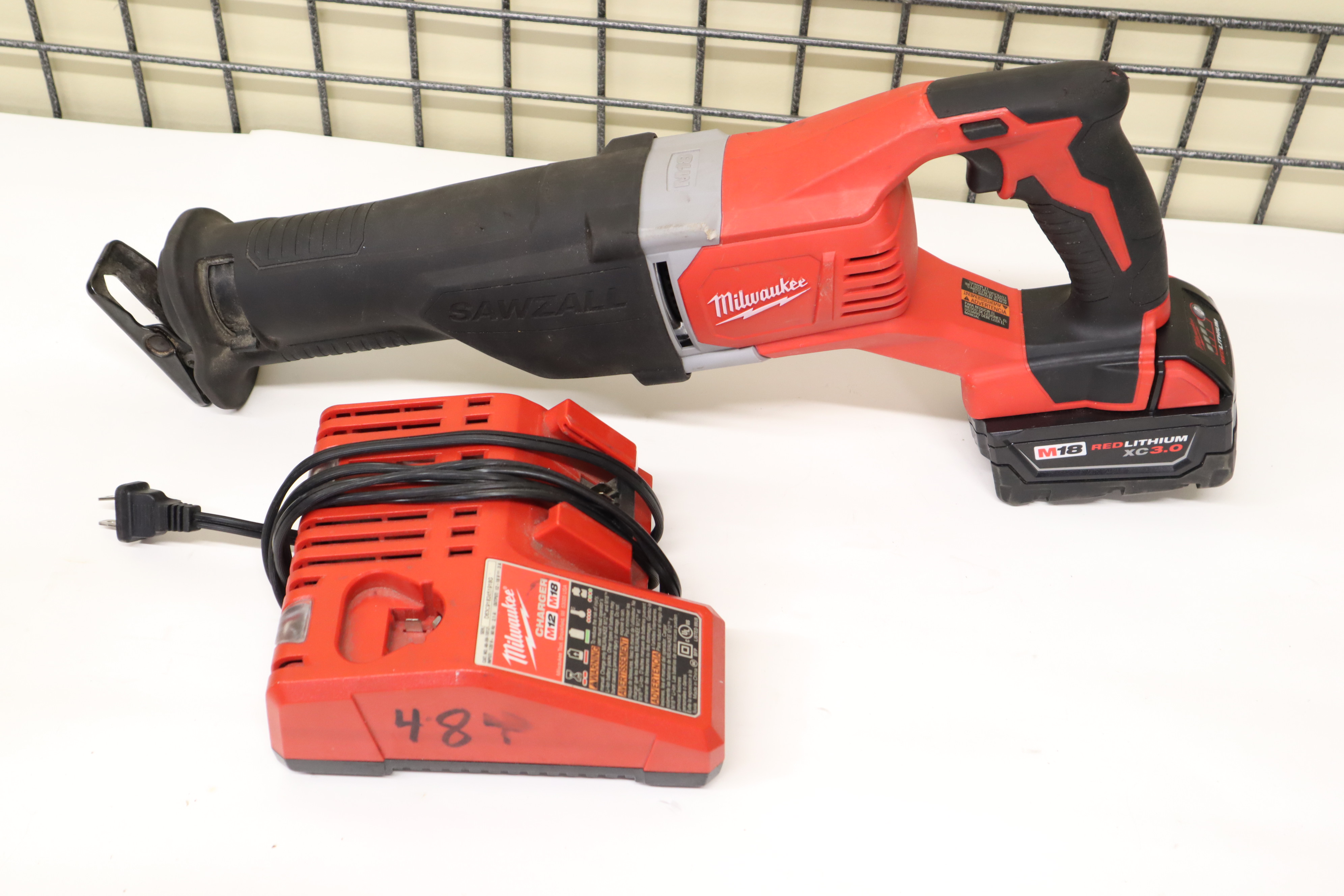 Milwaukee 2621-20 M18 SAWZALL Reciprocating Saw XC 5.0AH Battery Combo 8701