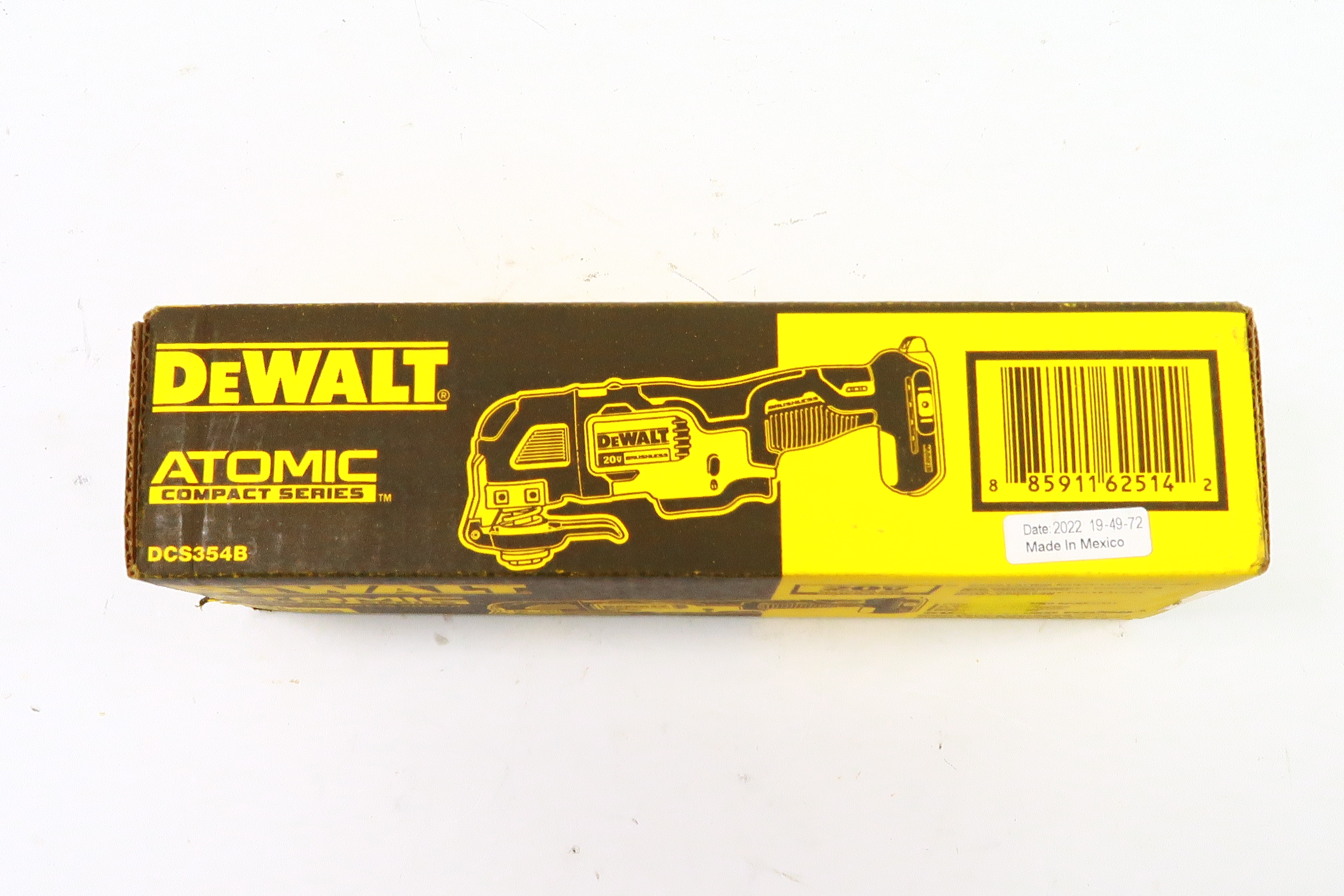 DeWalt DCS354 ATOMIC 20V MAX Cordless Brushless Oscillating Multi-Tool