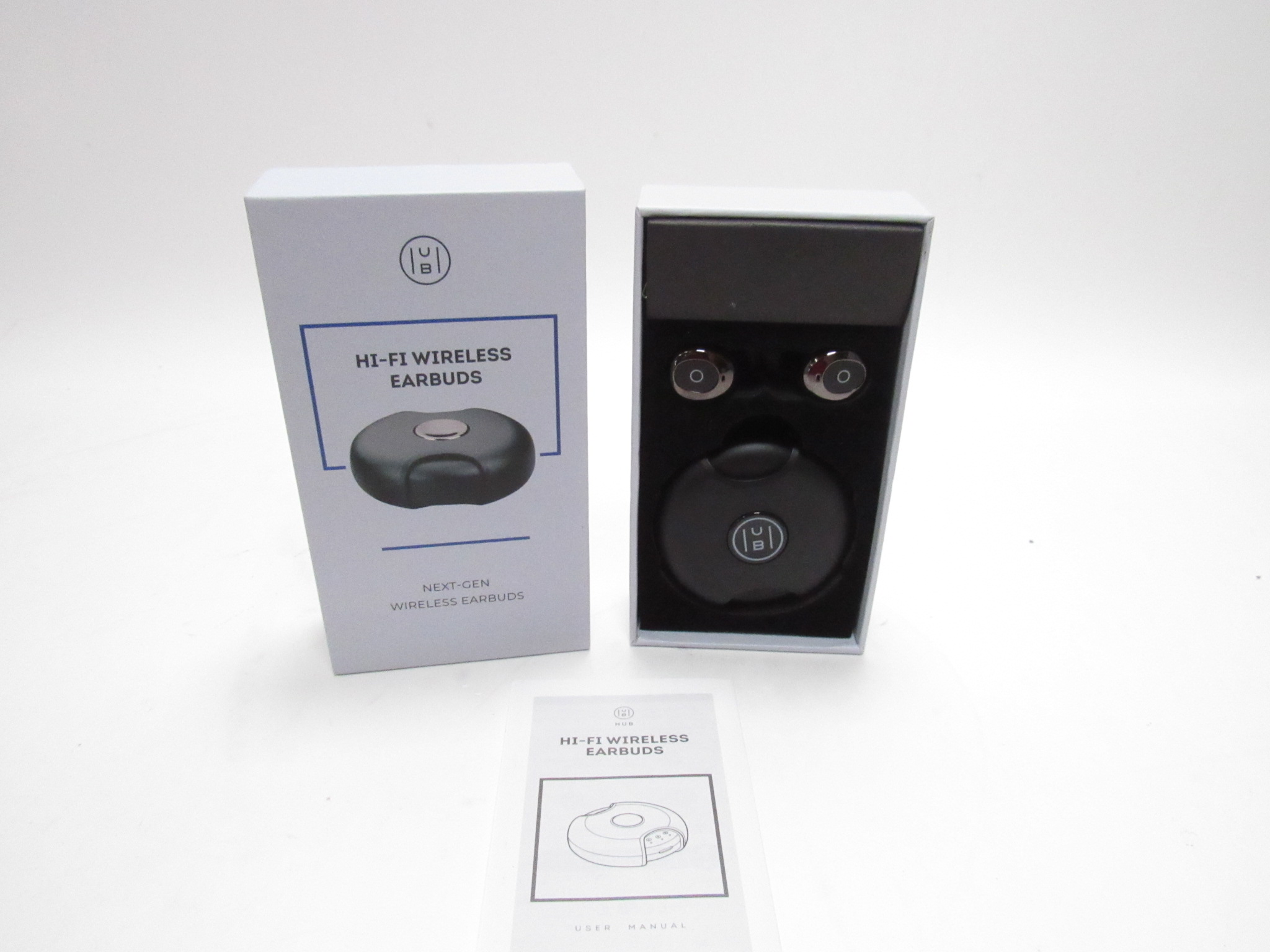 Hub Hi-Fi Wireless Next-Gen Earbuds Black