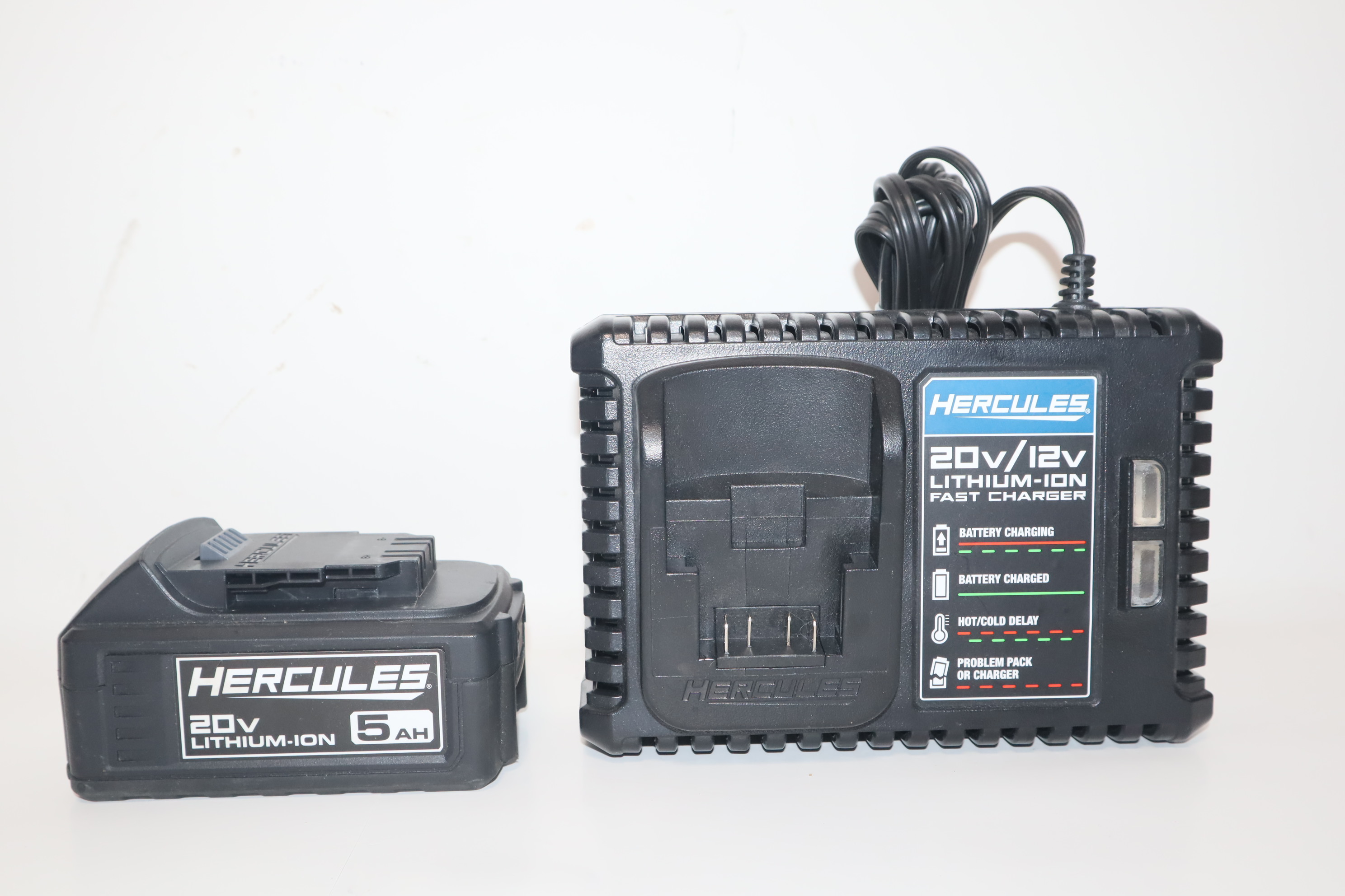 HERCULES HCB82B 20-Volt 3-Speed Brushless 3/8" Impact Wrench 1593
