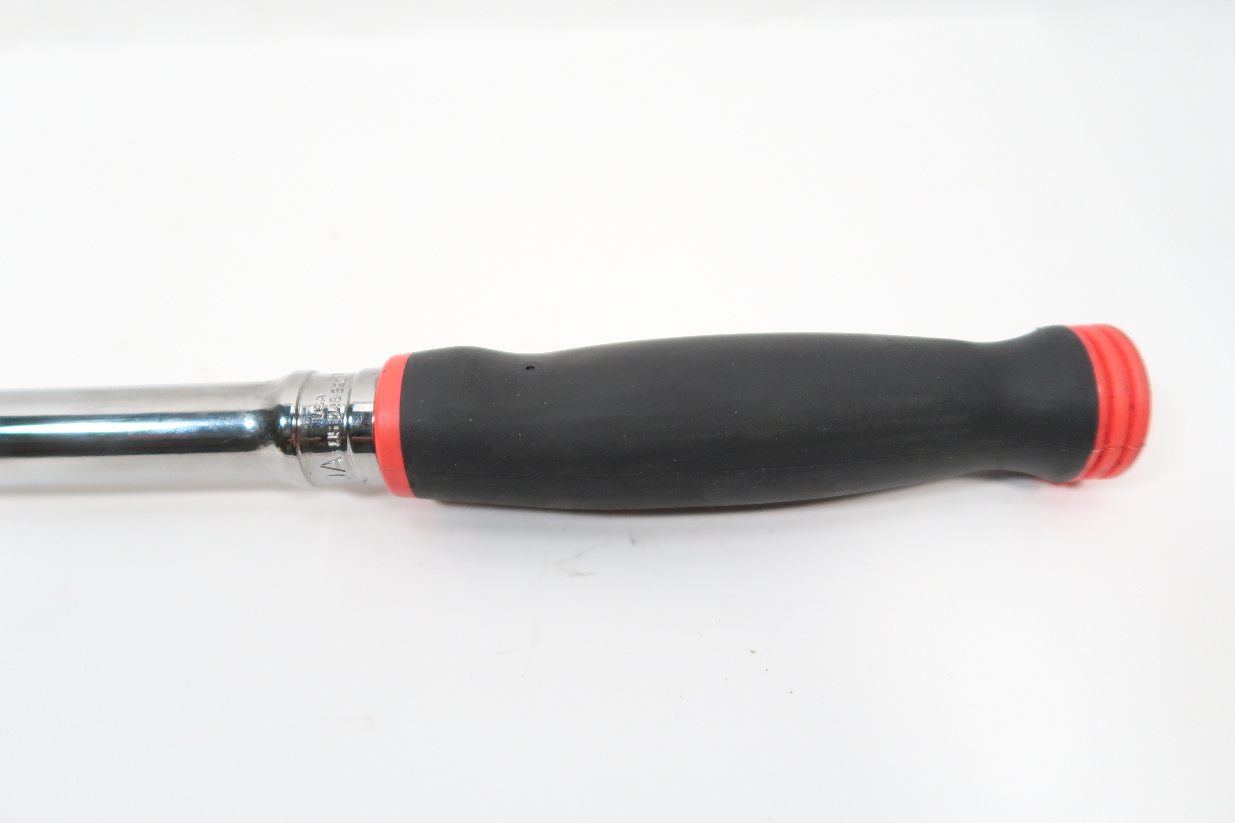 Snap On SHLL80A 1/2" Drive Soft Grip Extra-Long Handle Ratchet - Red