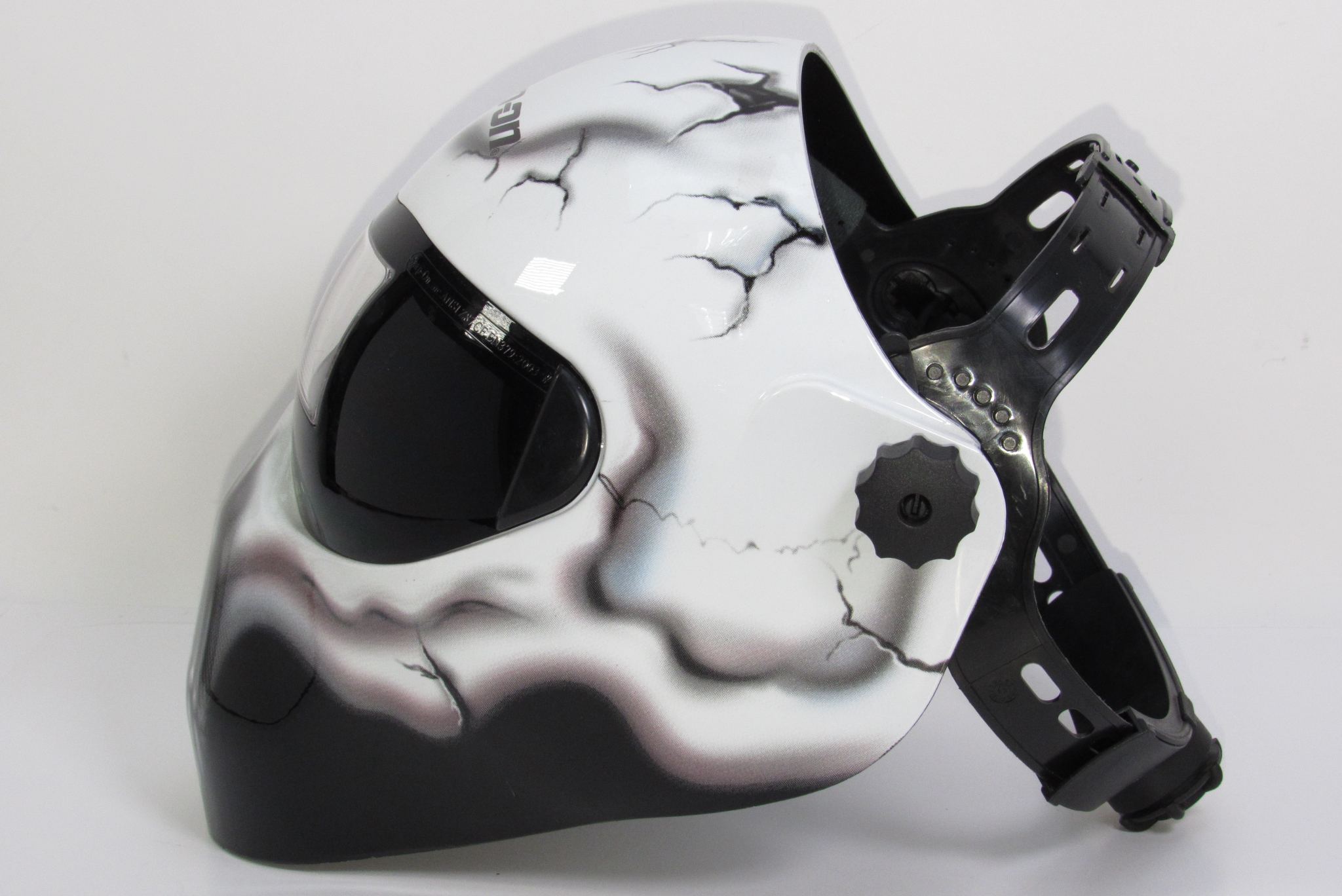 Snap-on Tools White Skull Welding Helmet - See Description Local Pick ...