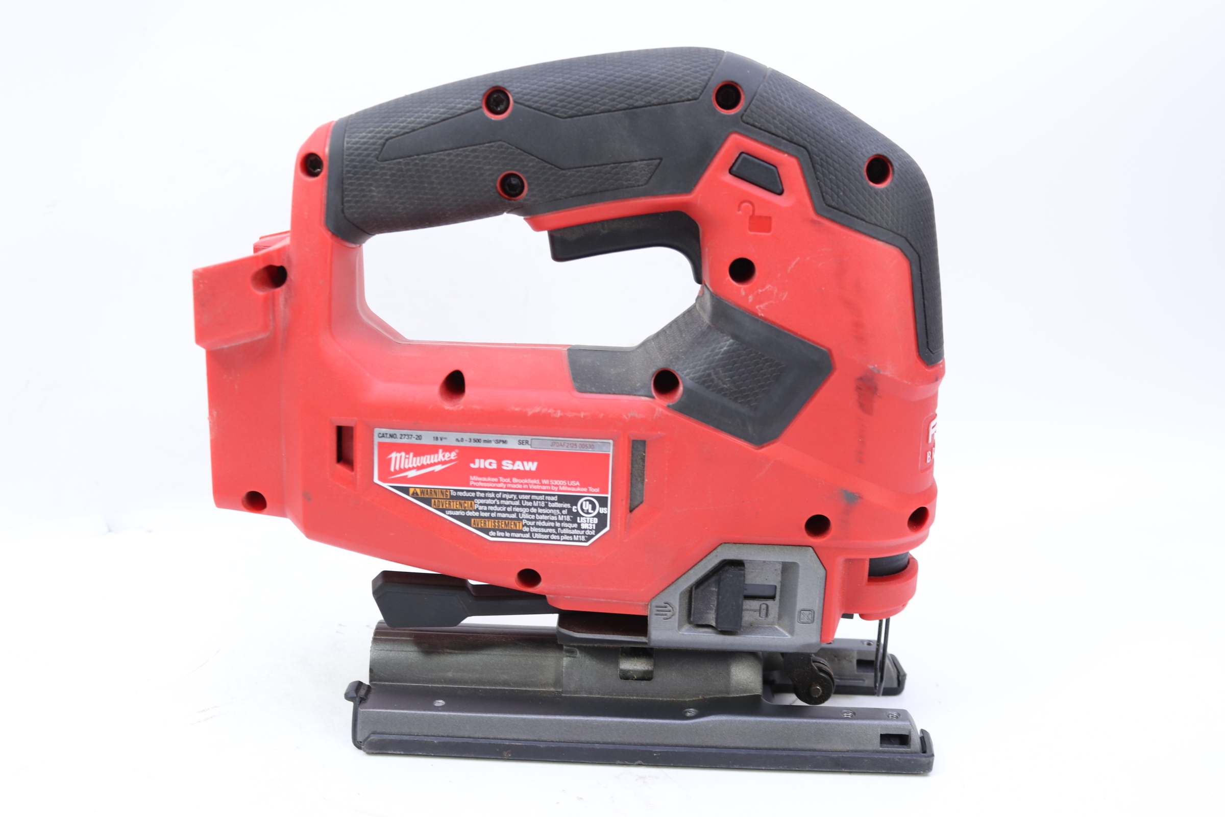 Milwaukee 2737-20 M18 FUEL 18-Volt Lithium-Ion Brushless Cordless Jig Saw