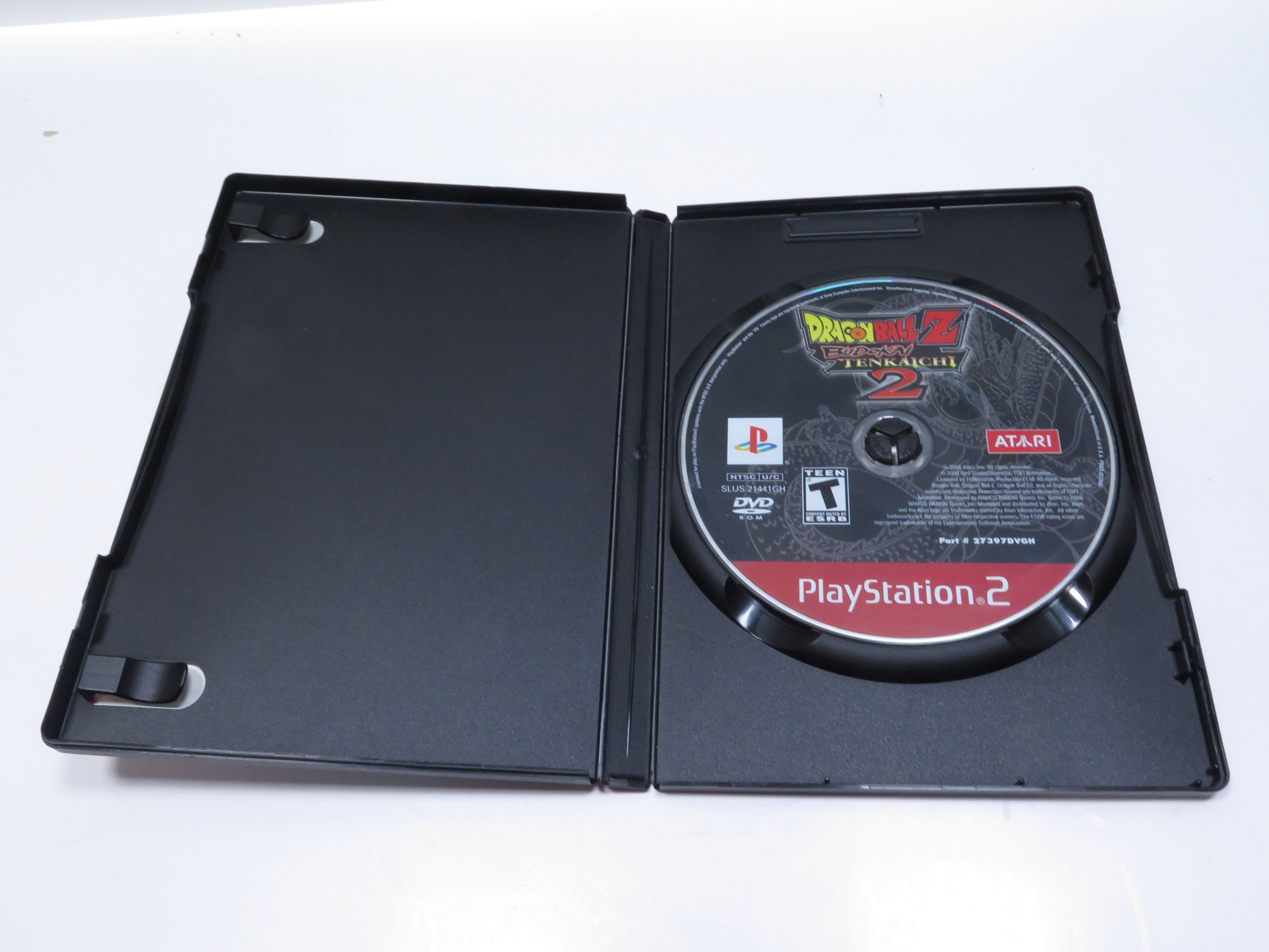 Sony PlayStation 2 Dragonball Z Budokai Tenkaichi 2 Video Game Disc 2524