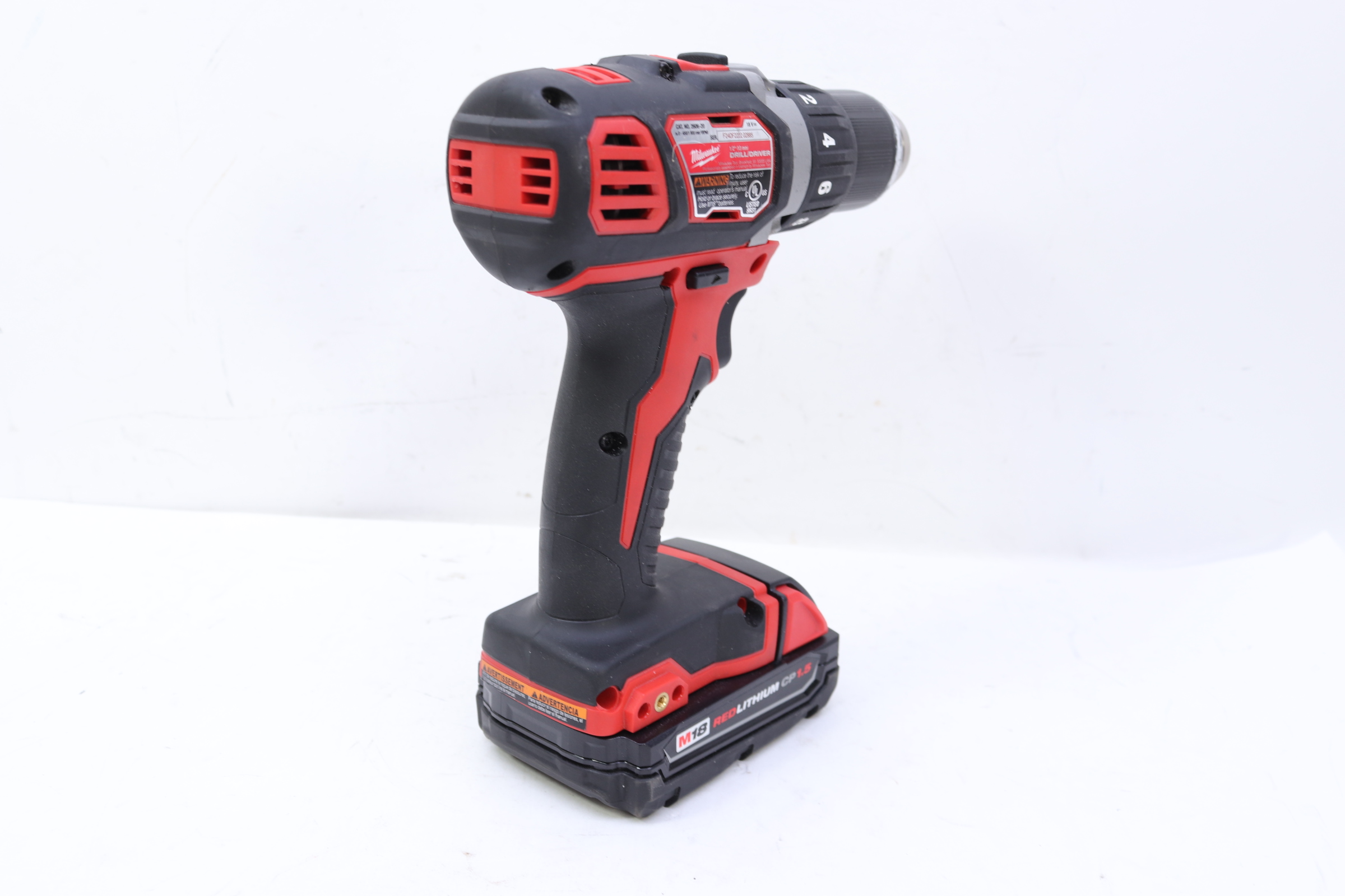 Milwaukee 2606-20 M18 18V Lithium-Ion Cordless 1/2" Drill Driver