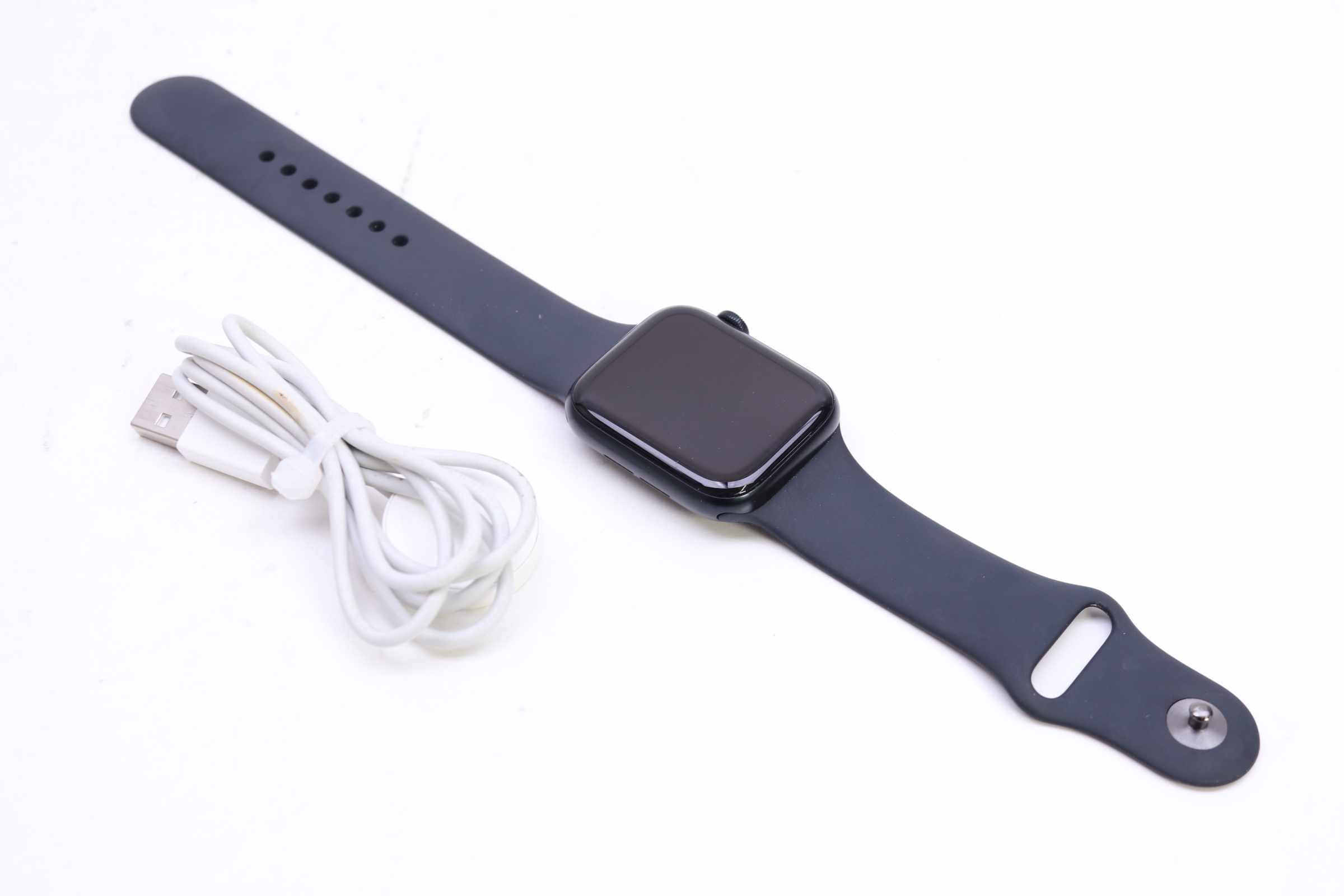 Apple MNTG3LL/A 44mm GPS Aluminum Smartwatch - Midnight Watch SE (2nd Gen)