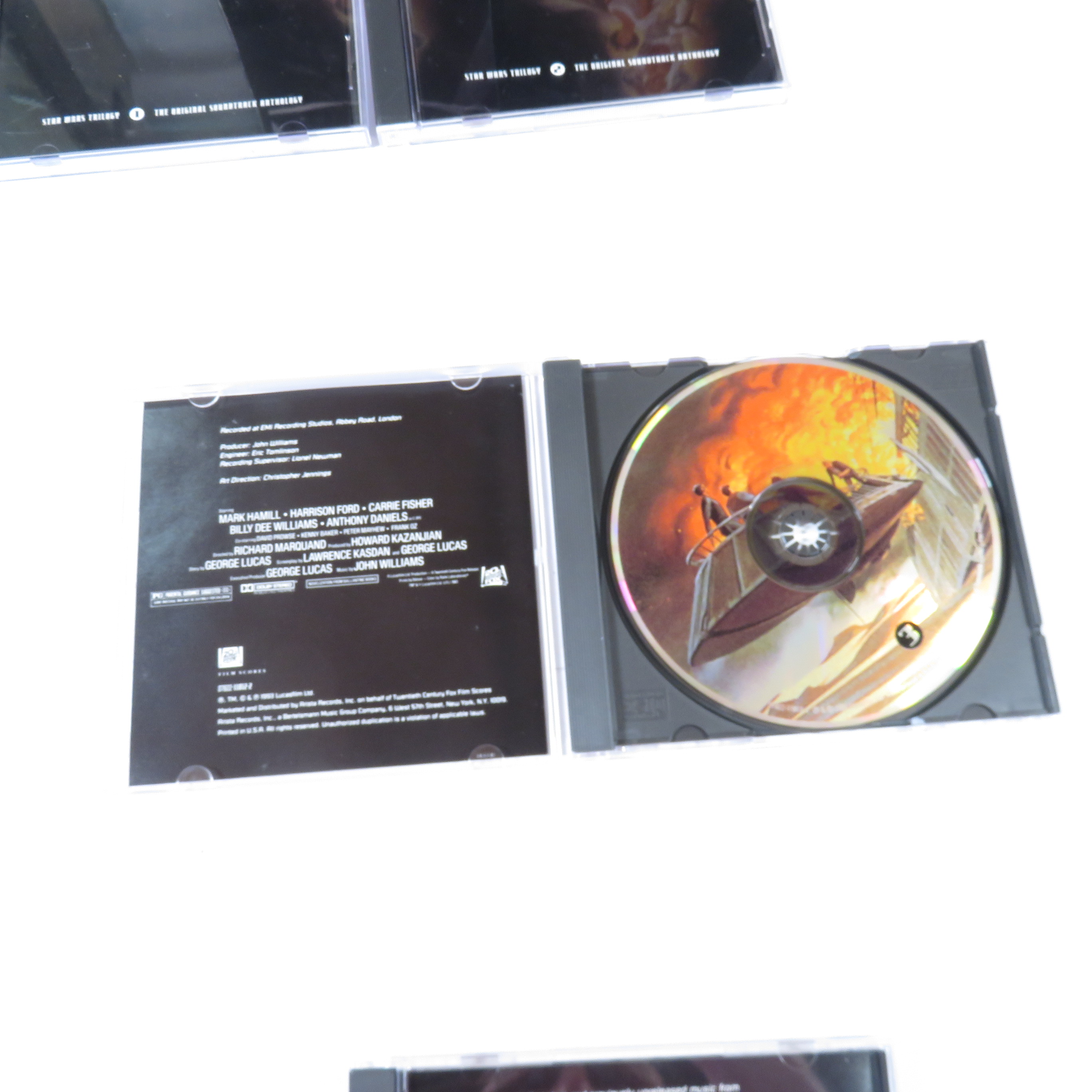 Star Wars Trilogy The Original Soundtrack Anthology 1993 4 CD Box Set + Booklet