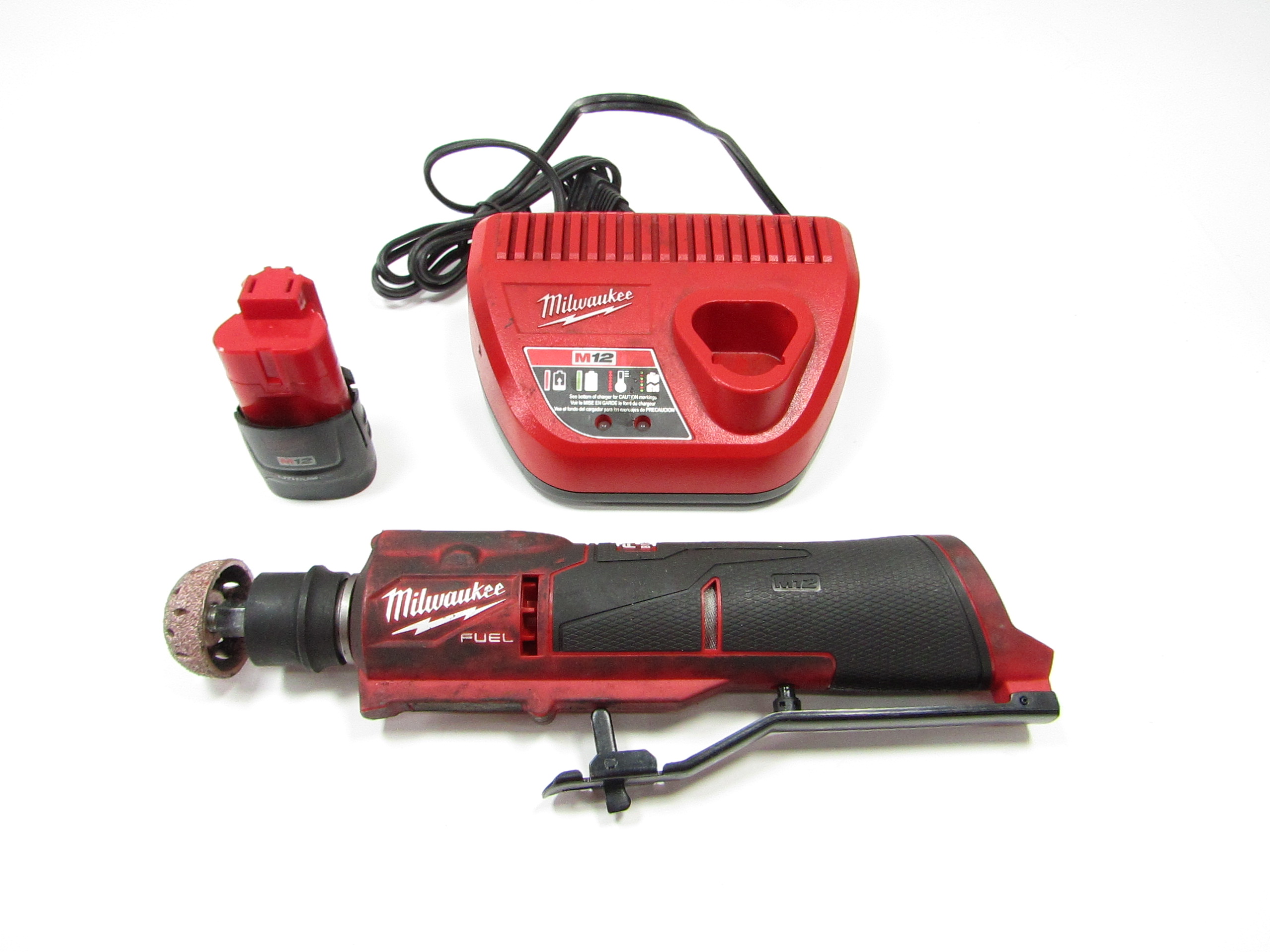 Milwaukee 2409-20 M12FUEL Brushless Low Speed 7/16" Hex Tire Buffer