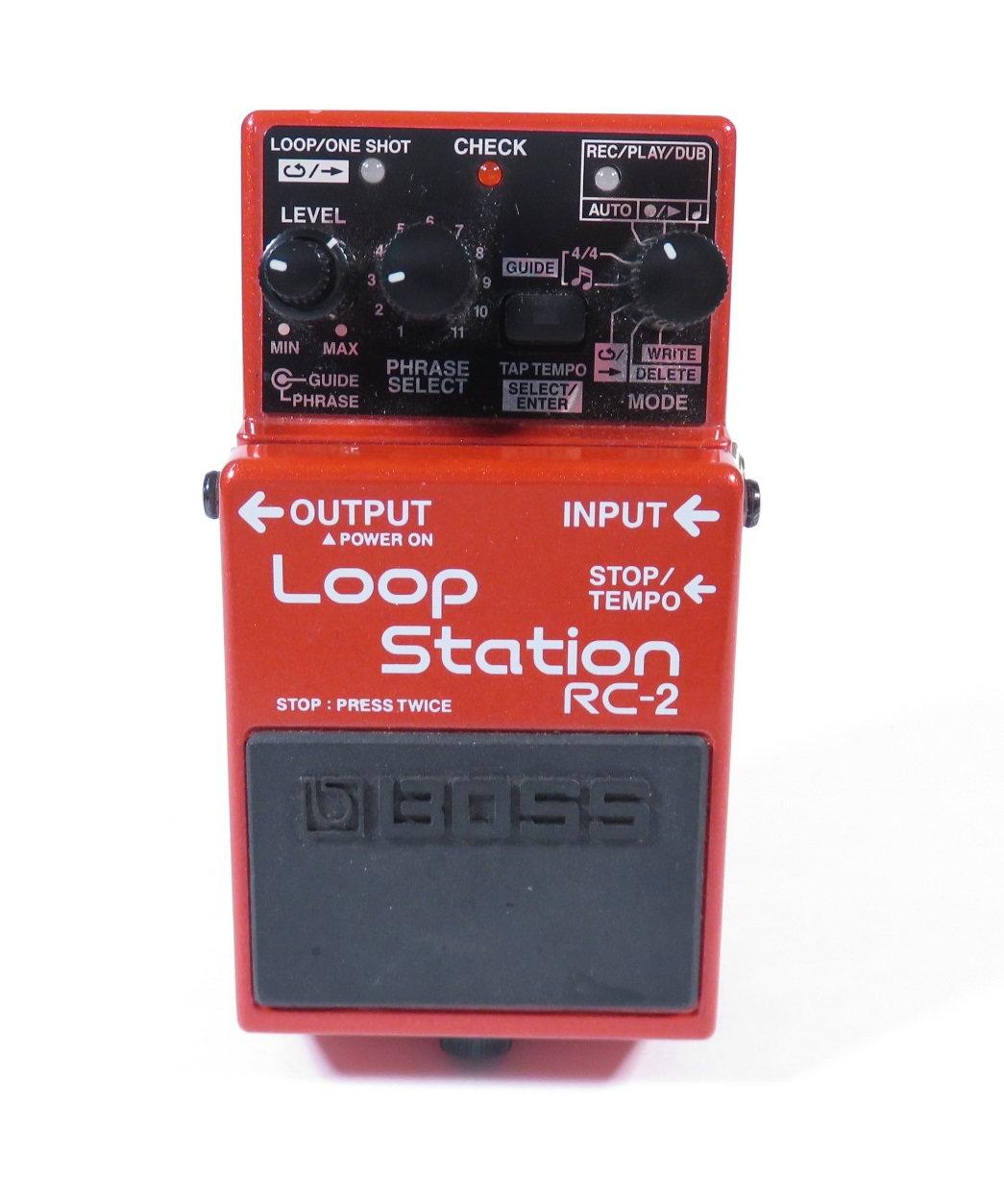 Boss Loop Station RC-2 Stomp Box Pedalboard Ready Effects Pedal