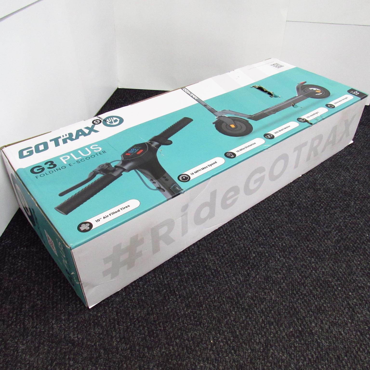 GoTrax G3 Plus Folding E-Scooter - Local Pick-Up Only