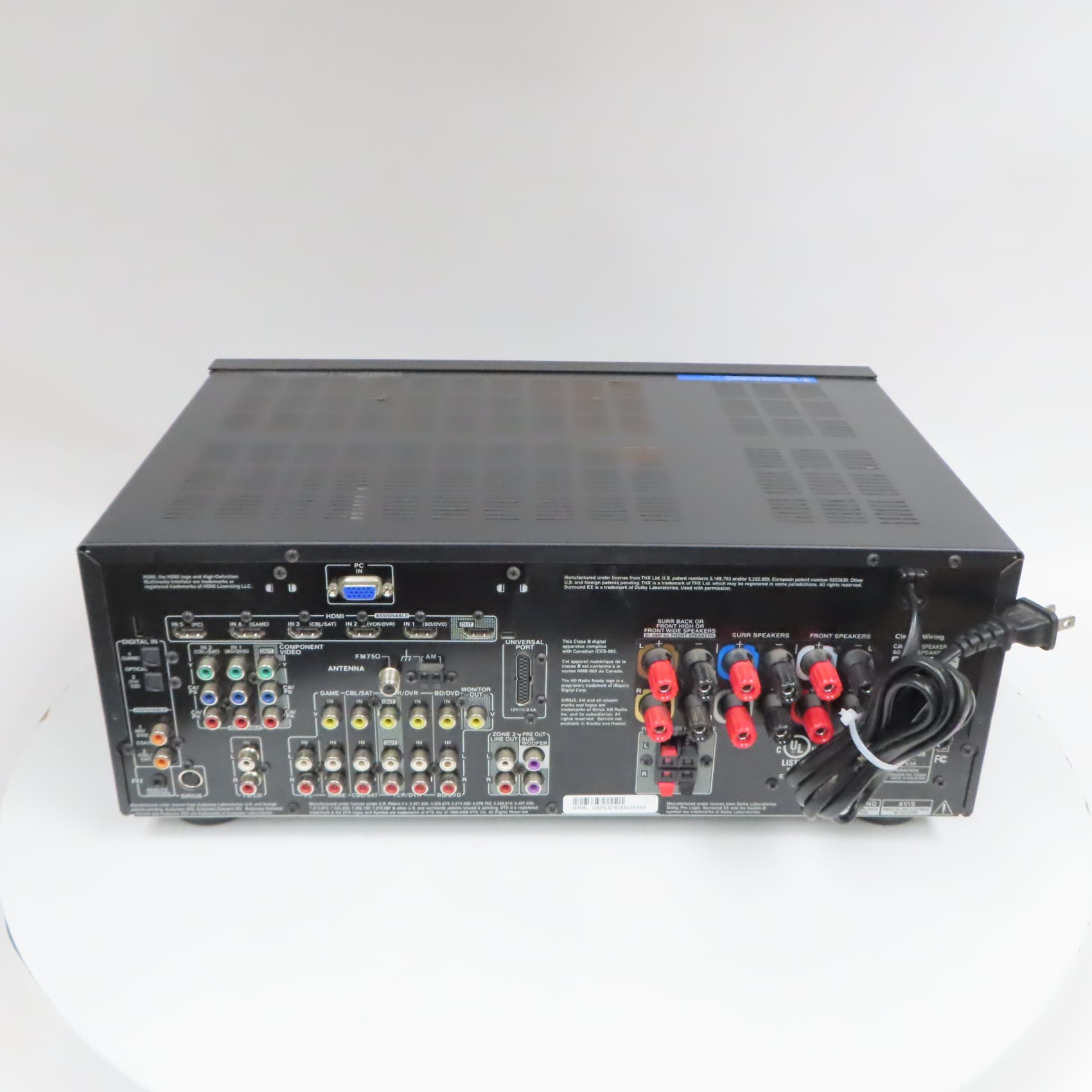 Onkyo TX-SR608 7.2-Channel Home Theater A/V Stereo Receiver (Local Pick ...