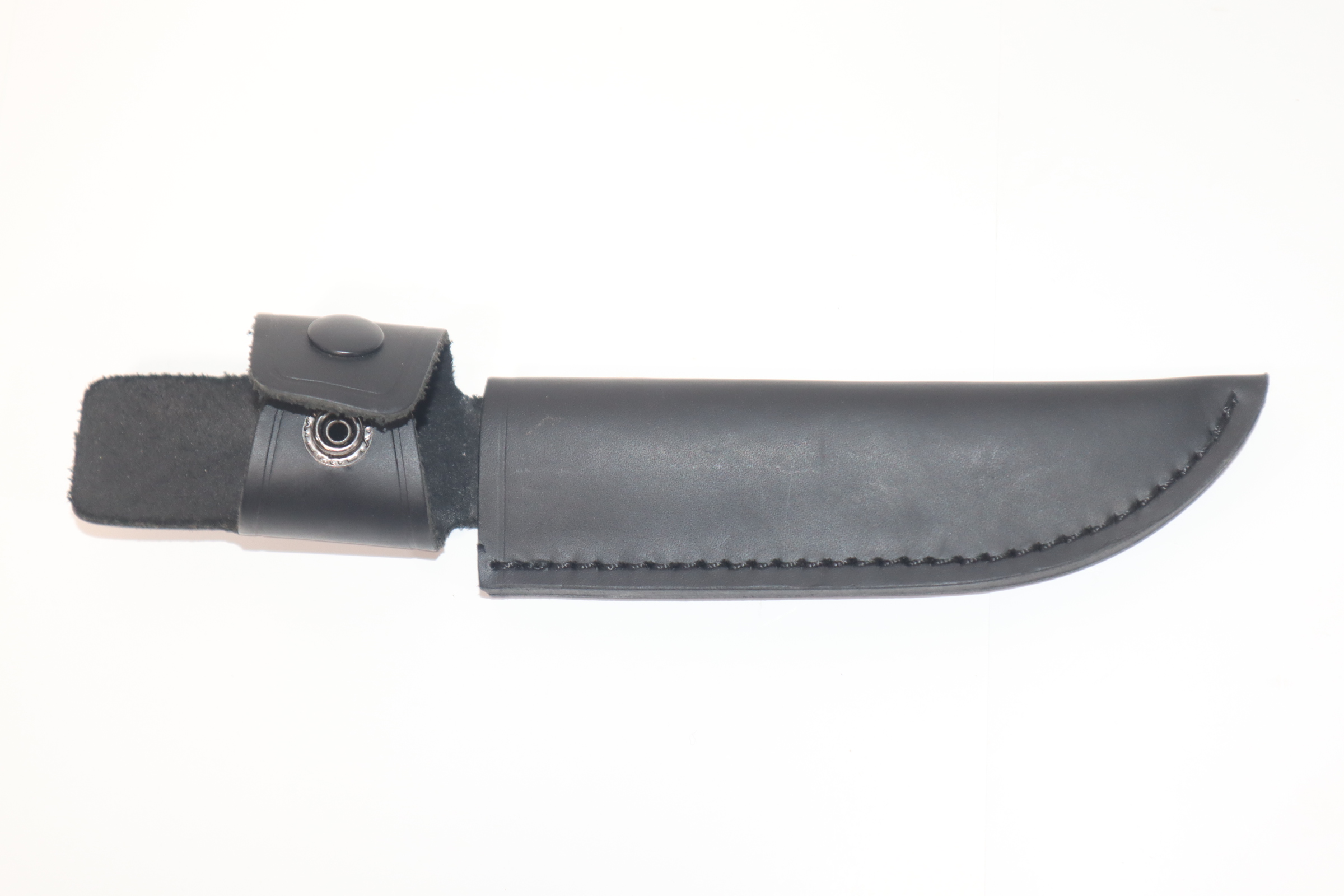GORDON 6" Bowie Knife 58090 Fixed Blade Knife / Black Leather Sheath