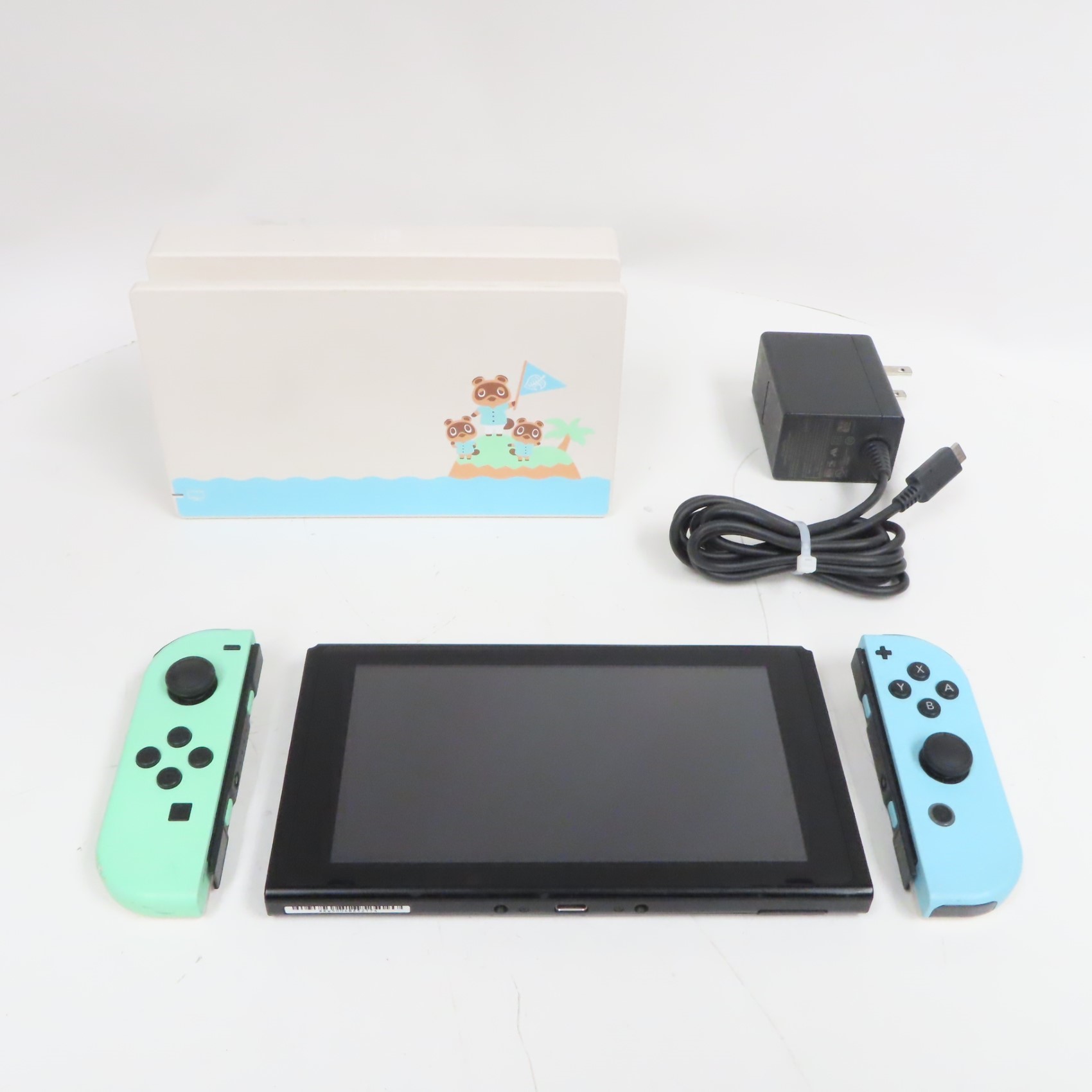 Nintendo HAC-001(-01) Switch 32GB Video Game Console - Animal Crossing ...
