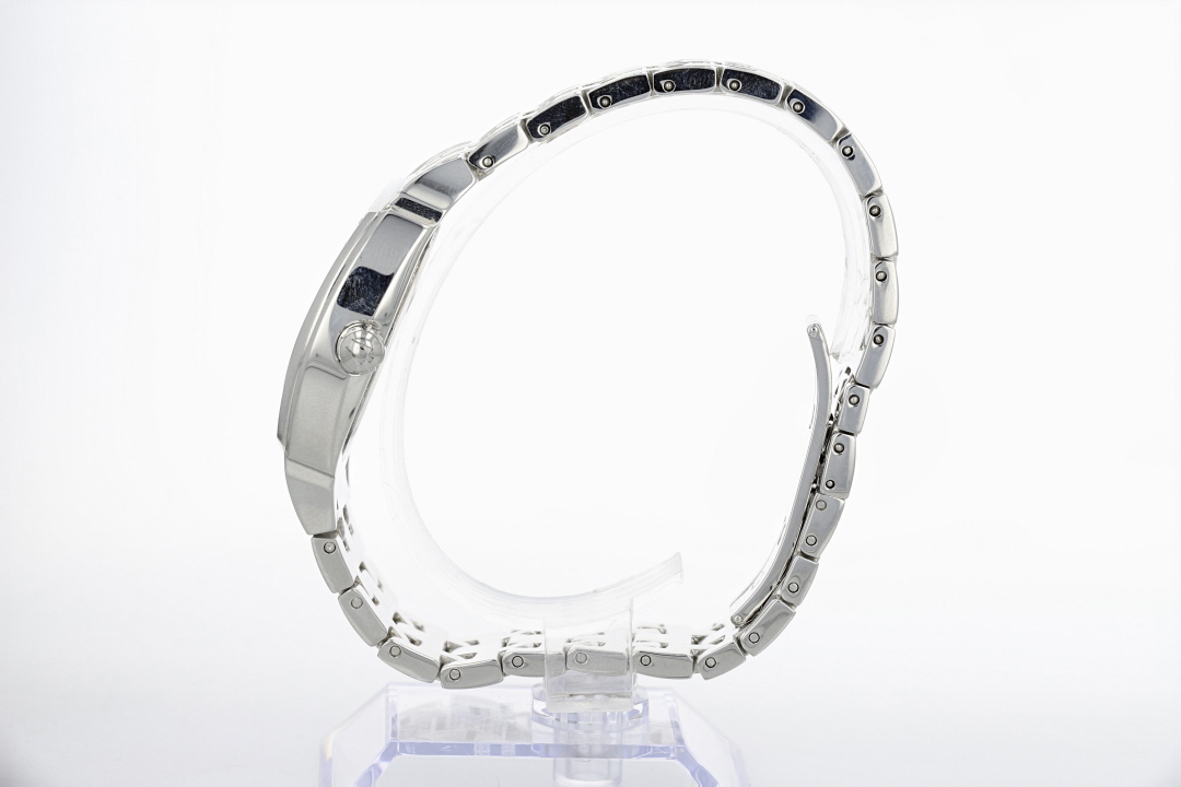 Bulova Phantom Crystal Pavé Silver Dial Quartz Stainless Steel Men's ...