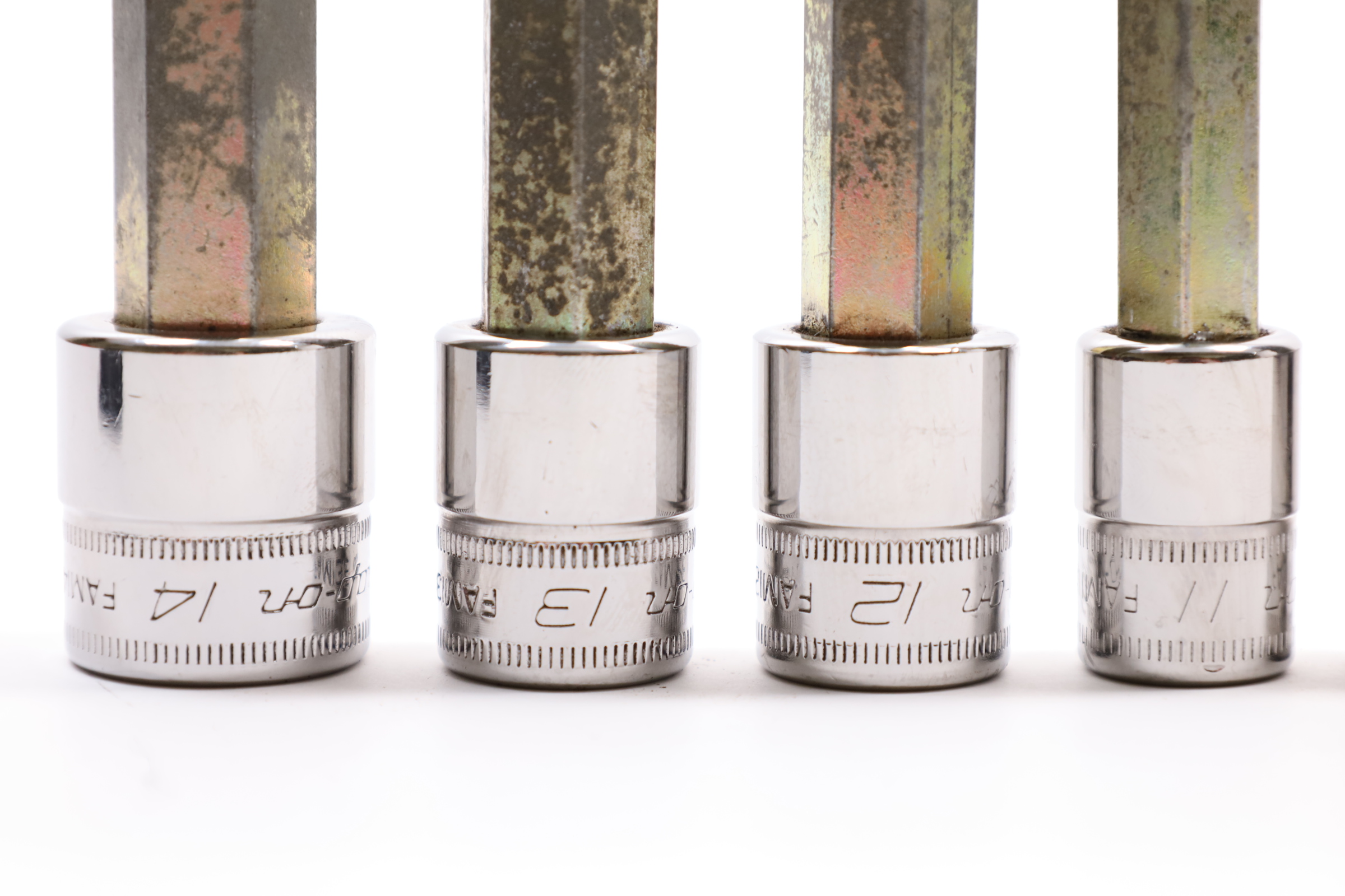 Snap-On Tools 211EFAMY 11-Piece 3/8" Metric Standard Hex Bit Socket Set