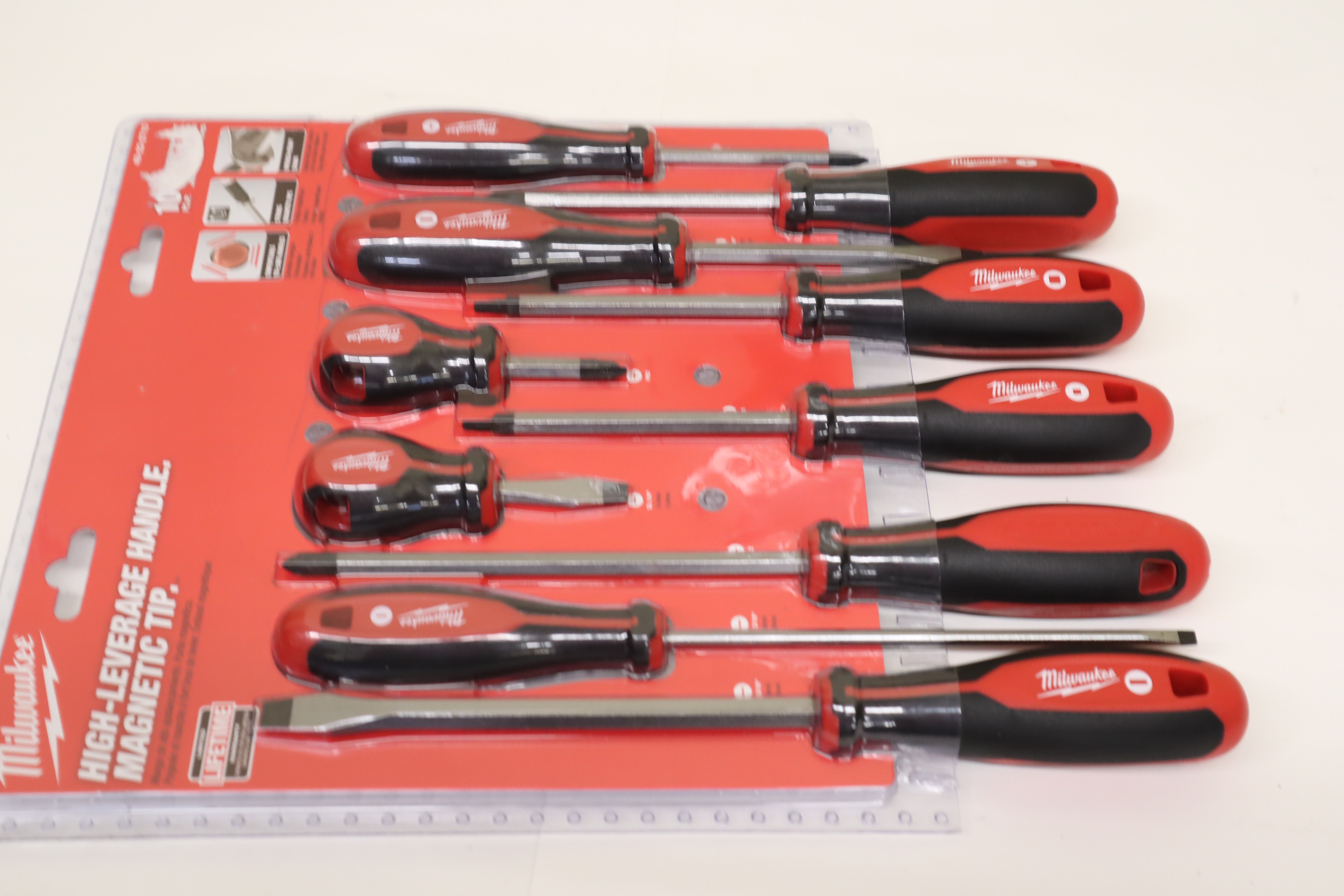 Milwaukee 48-22-2710 10PC Mixed Screwdriver Set Local Pickup Only 5964