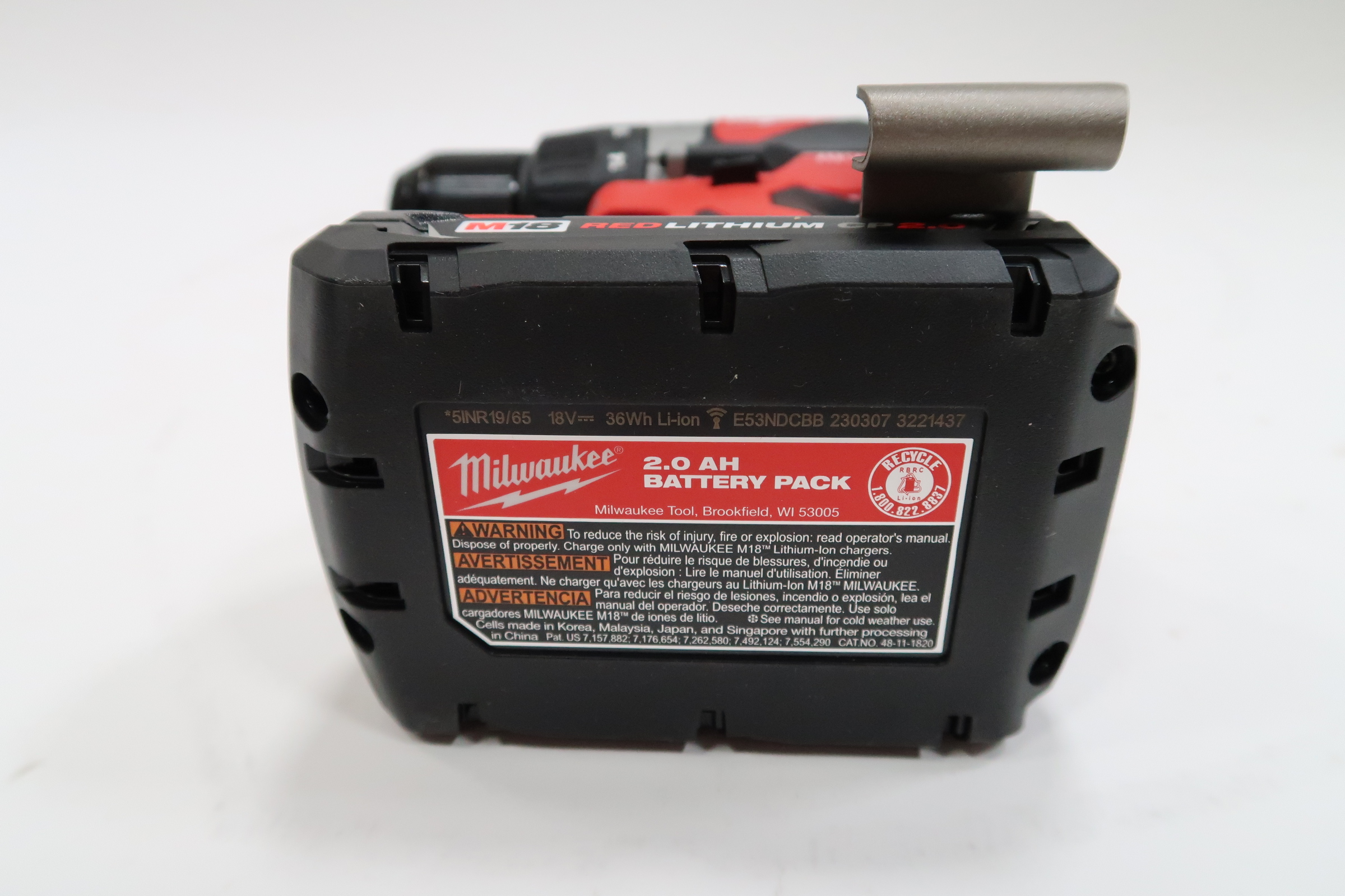 Milwaukee 2850-20 2902-20 18V Brushless Cordless Hammer Drill/Impact ...