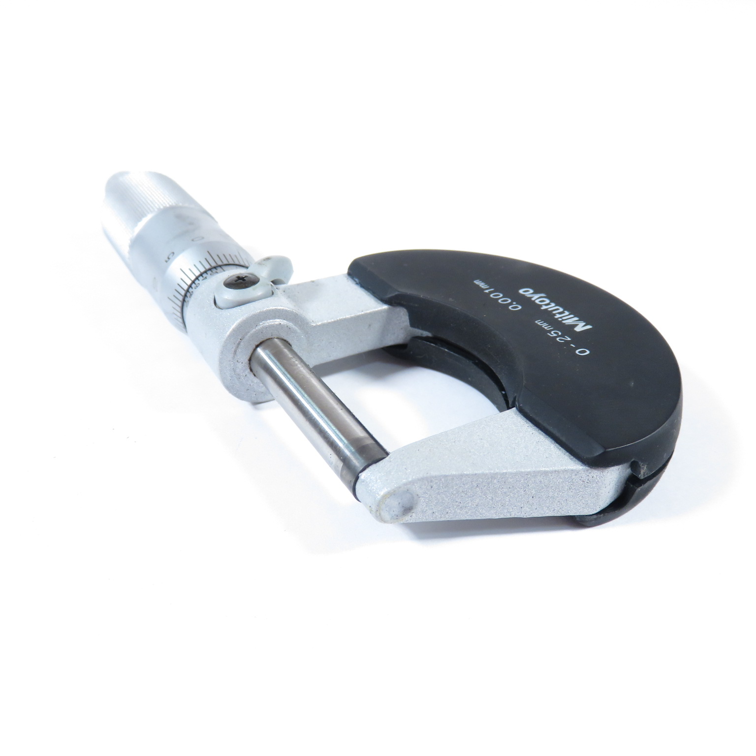 Mitutoyo 102-307 .001mm Graduation Flat End Spindle Outside Micrometer