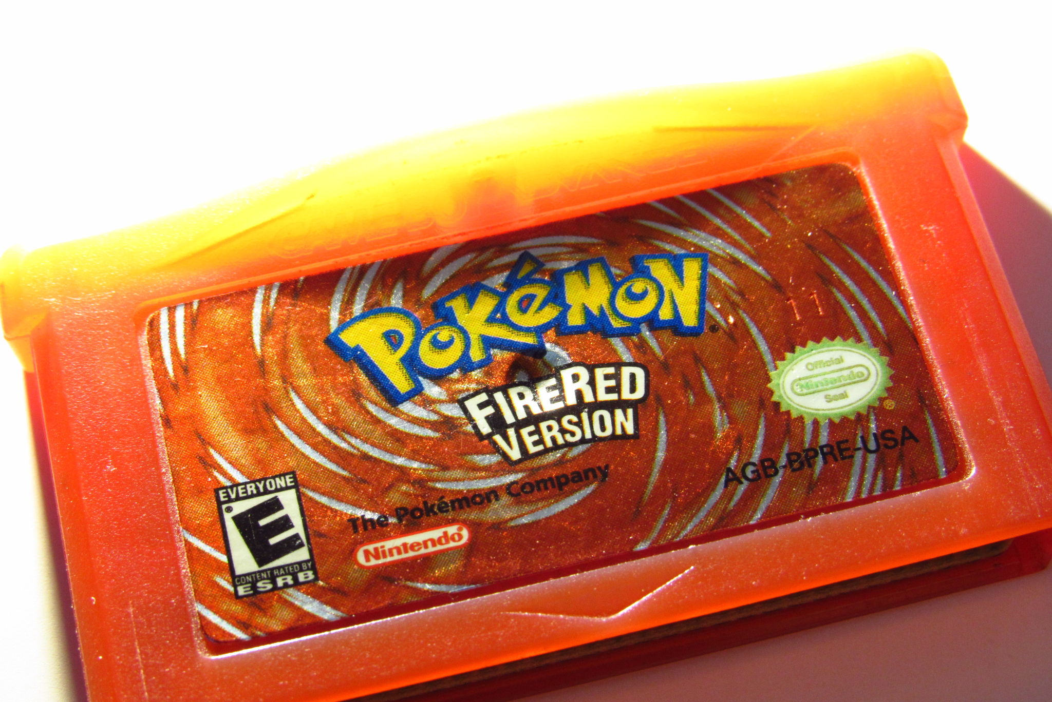 Pokemon FireRed Version - For Nintendo Game Boy Advance - Custom Case