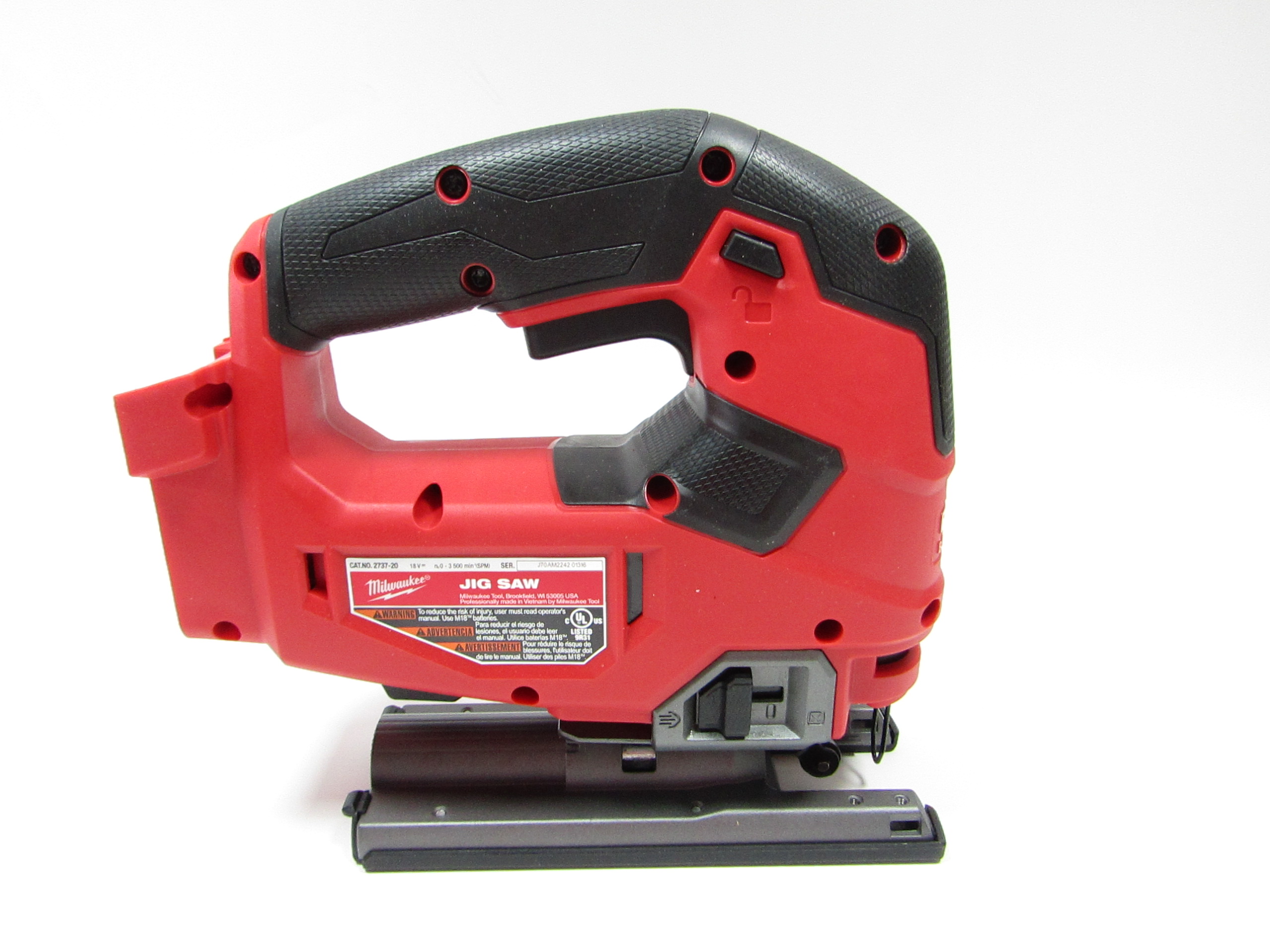 Milwaukee 2737-20 M18 FUEL Lithium-Ion Brushless Cordless Jig Saw 7690