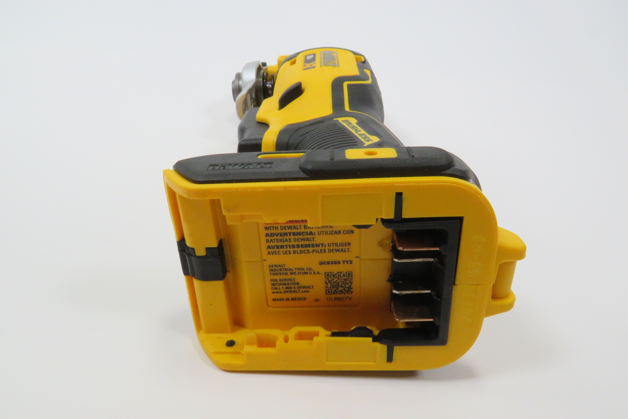 DeWalt DCS356 20V Max Brushless Cordless 3-Speed Oscillating Multi-Tool