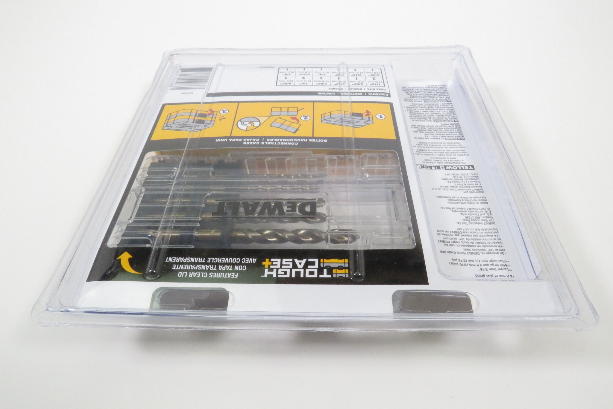 DeWalt DWA1240 14-Piece Cobalt Drill Bit Set