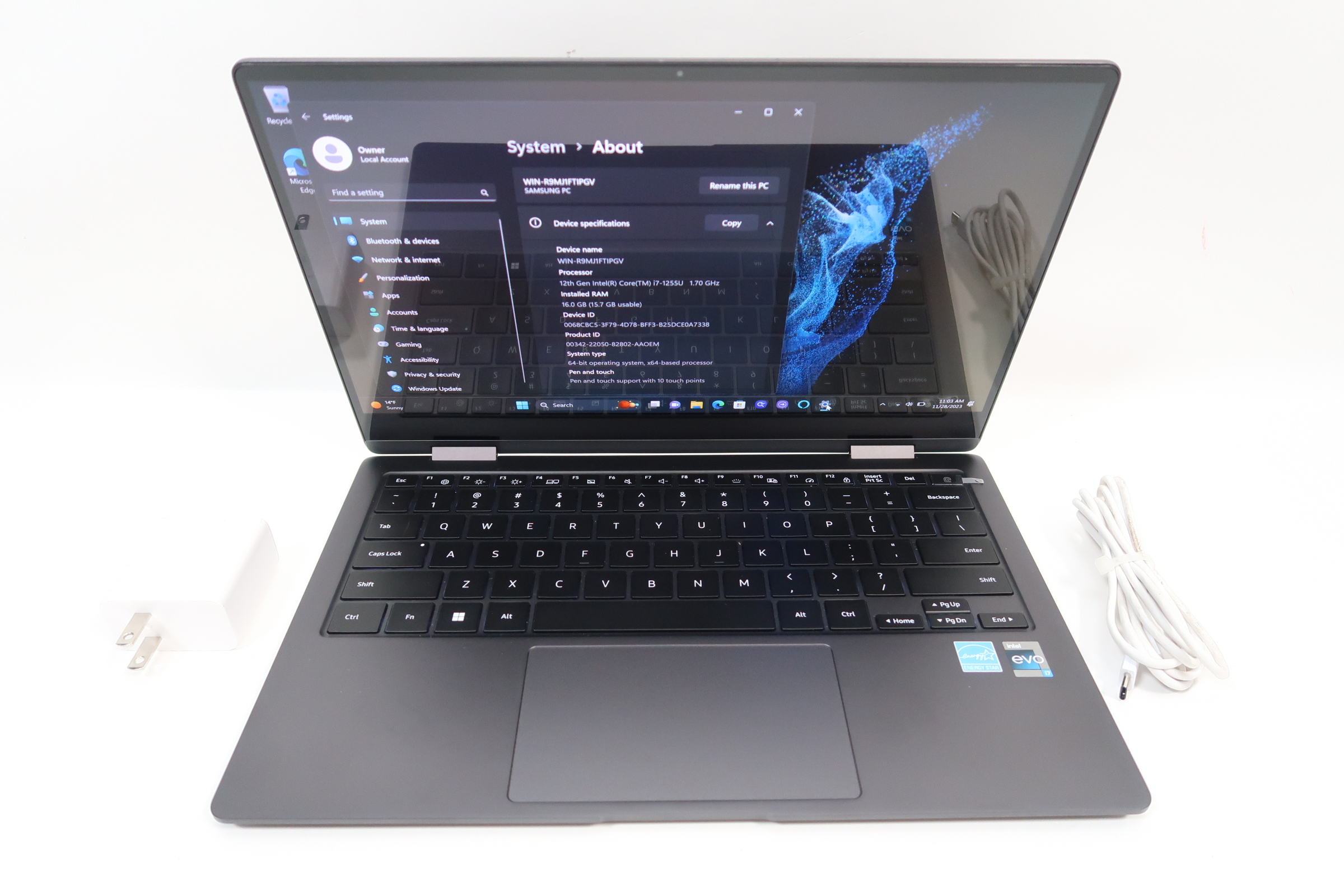Samsung GalaxyBook 360 NP730QED Core i7-1255U@1.70GHz 16GB RAM 512GB ...