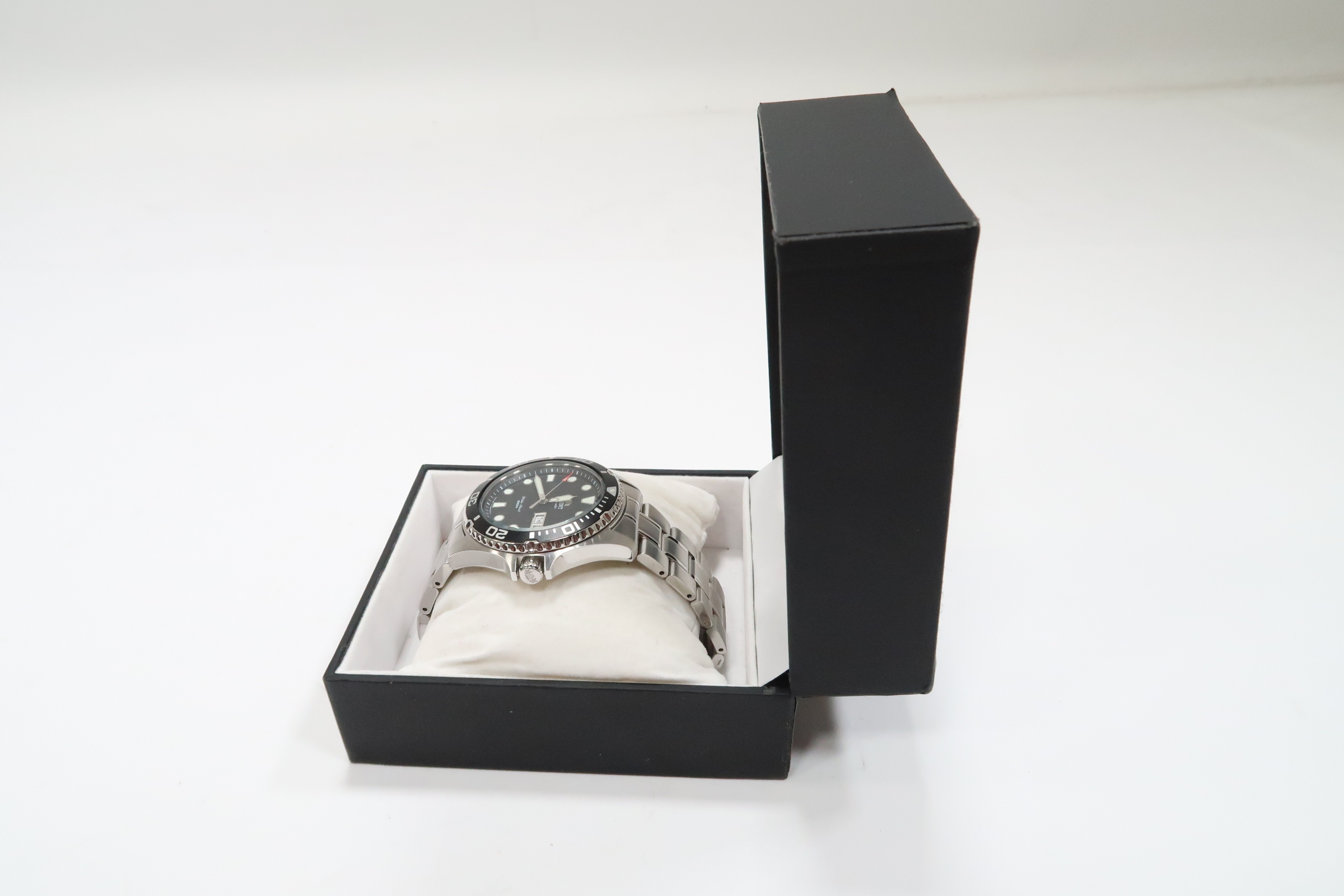 Orient Japanese 42mm Black Dial Automatic Stainless Steel Men's Wristwatch