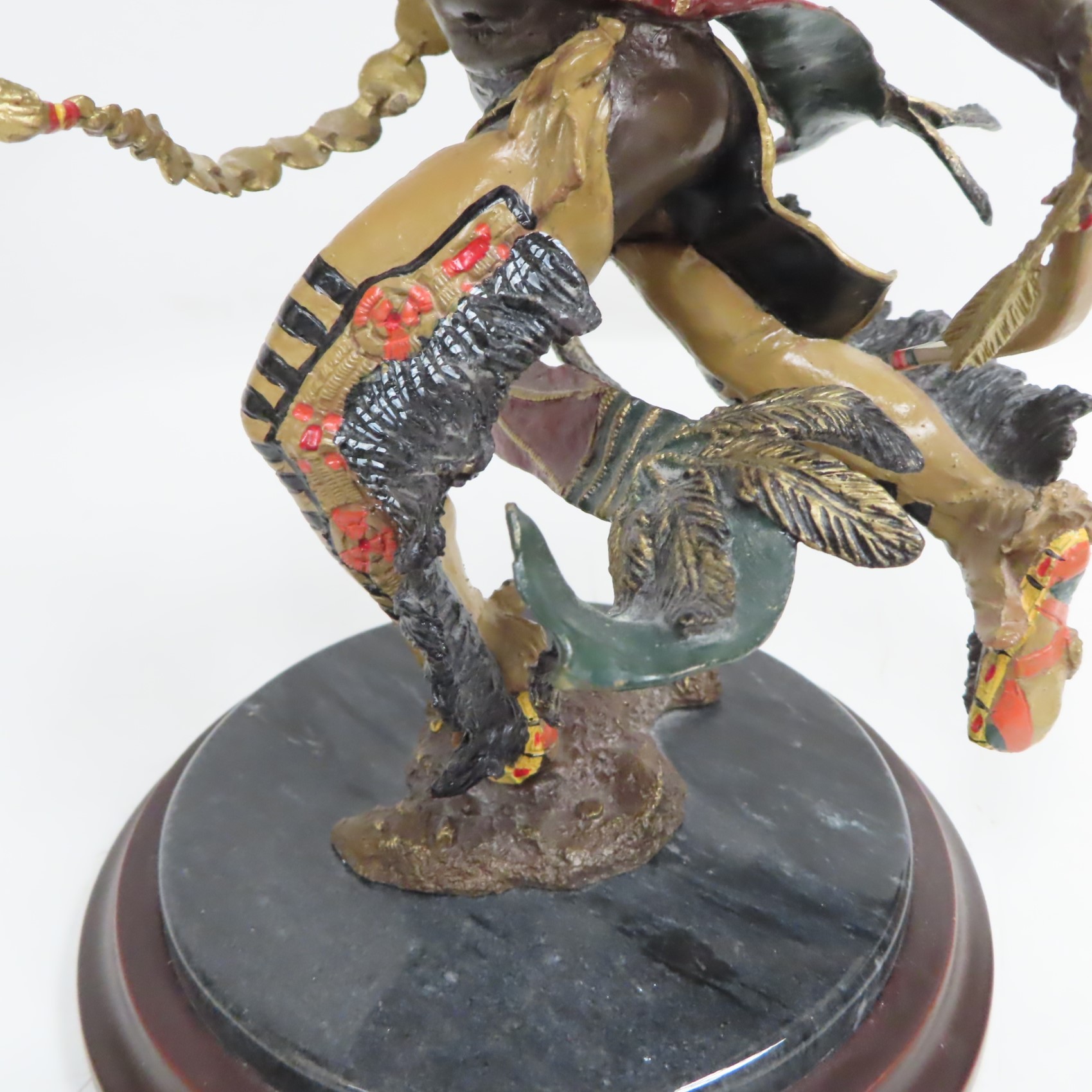 The Franklin Mint presents Spirit of The Raven Bronze Statue