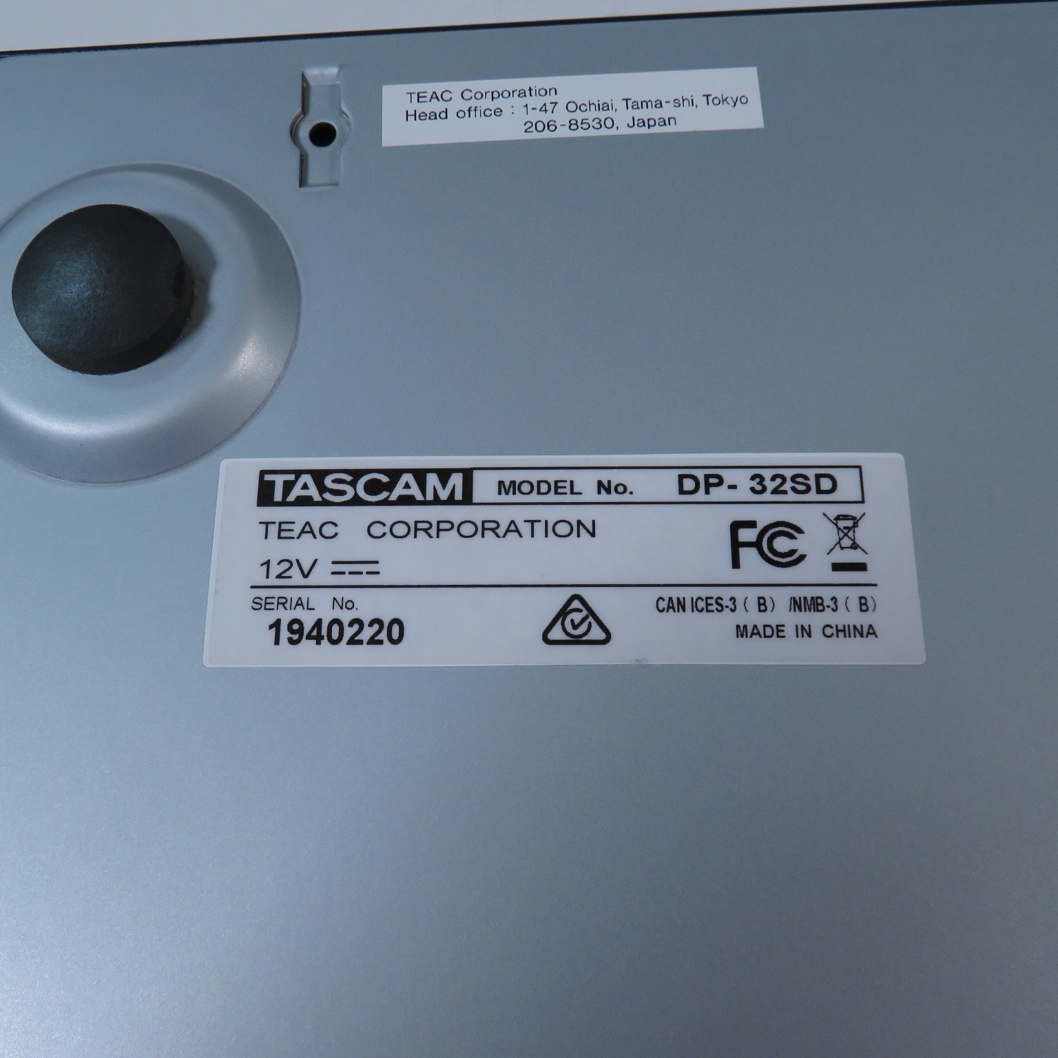 Tascam DP-32SD 32-Track USB Connectivity Digital Portastudio Standalone Recorder