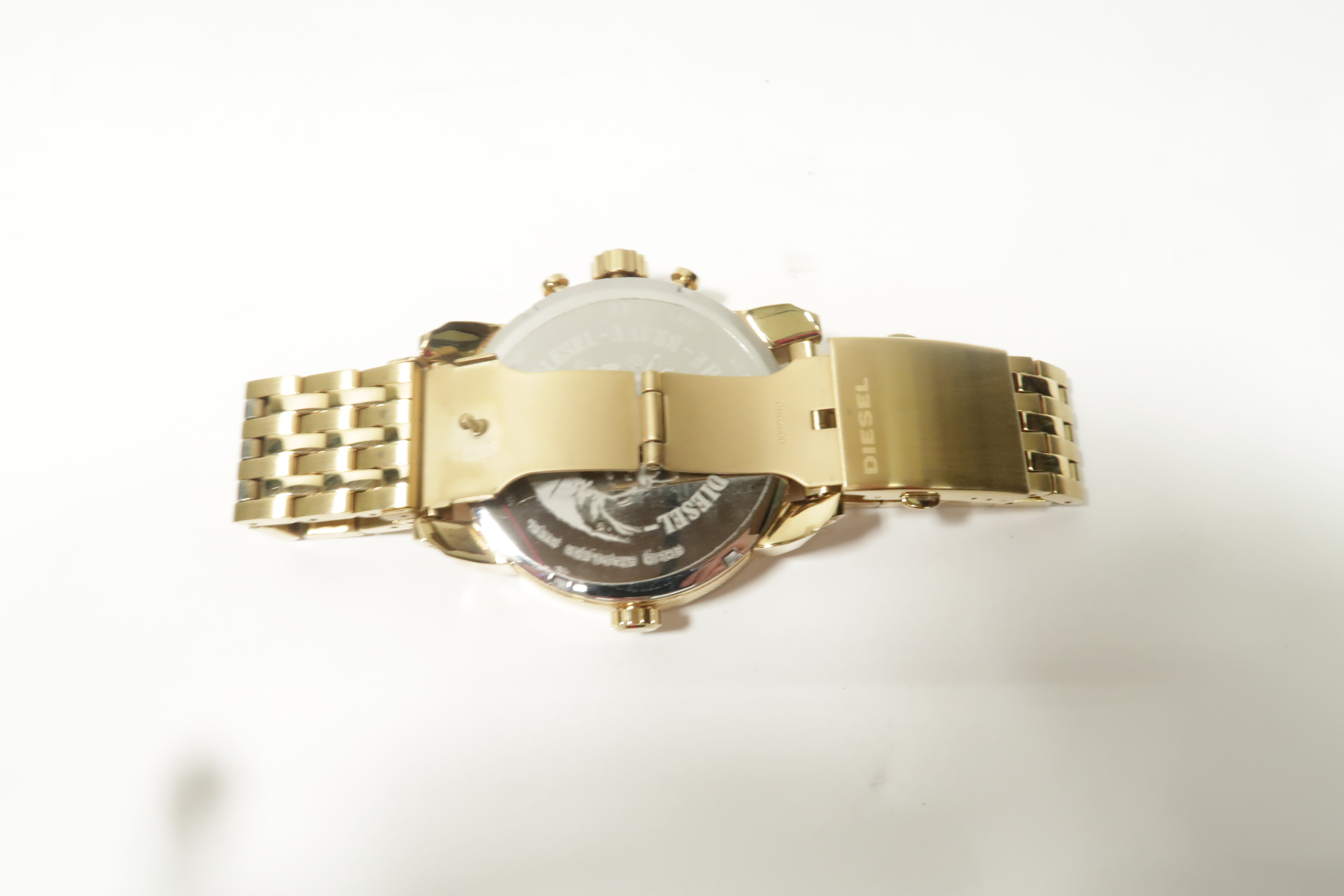 Diesel Men's Little Daddy DZ7287 Gold Stainless-Steel Quartz Fashion Watch