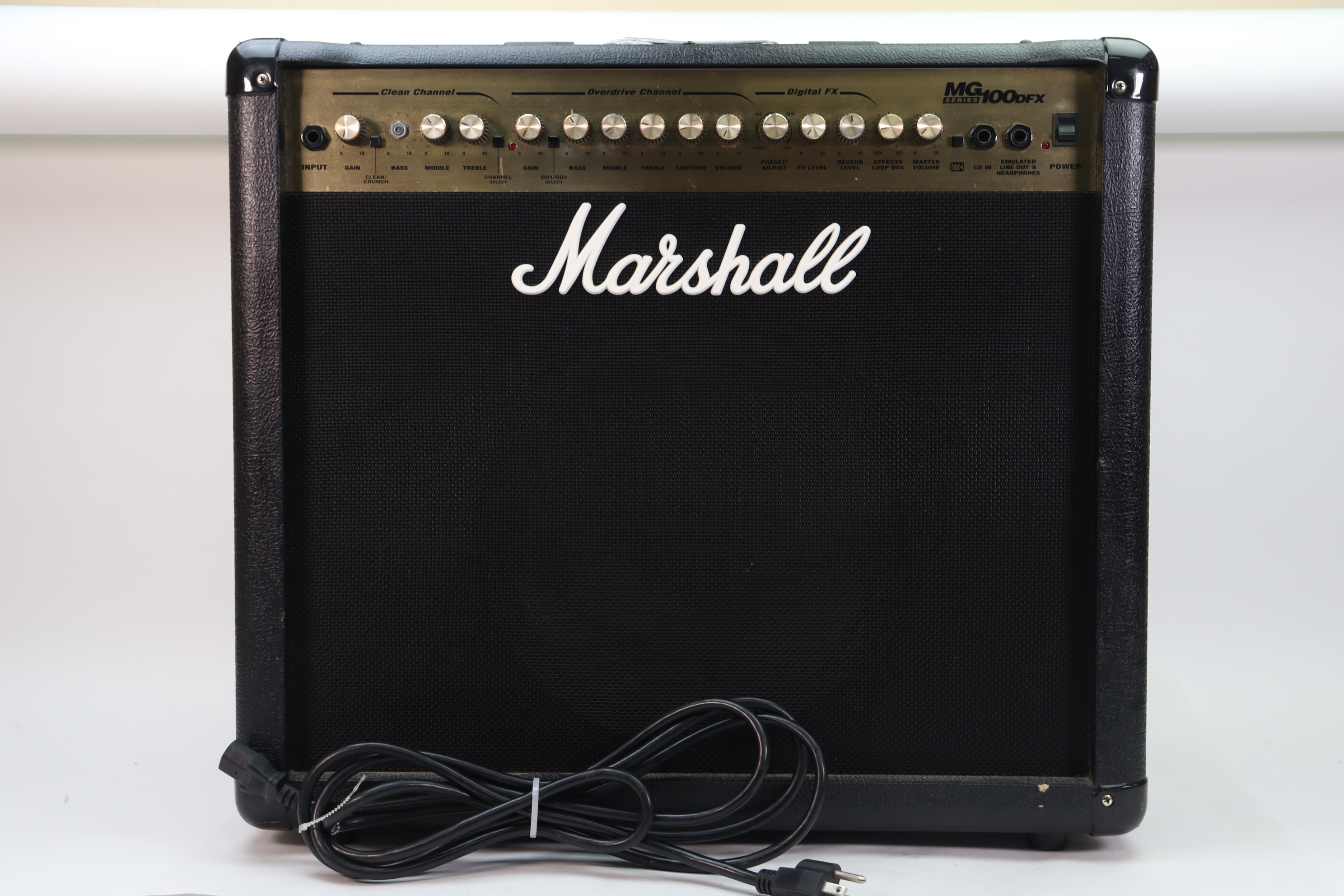 Marshall MG MG100DFX 2-Channel 100-Watt 1x12 Solid State Guitar Combo