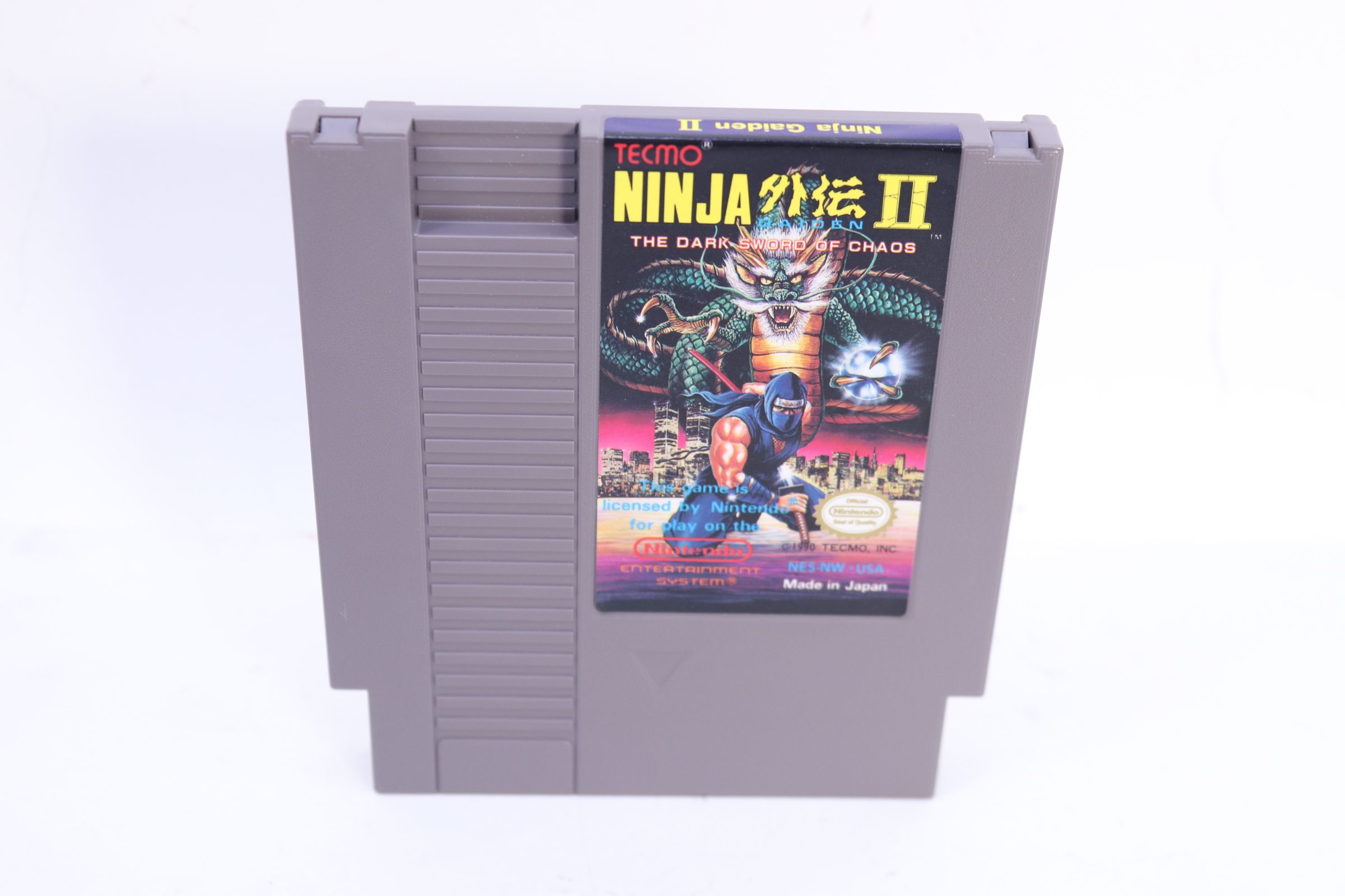 Tecmo NES-GP Ninja Gaiden II: The Dark Sword of Chaos for NES