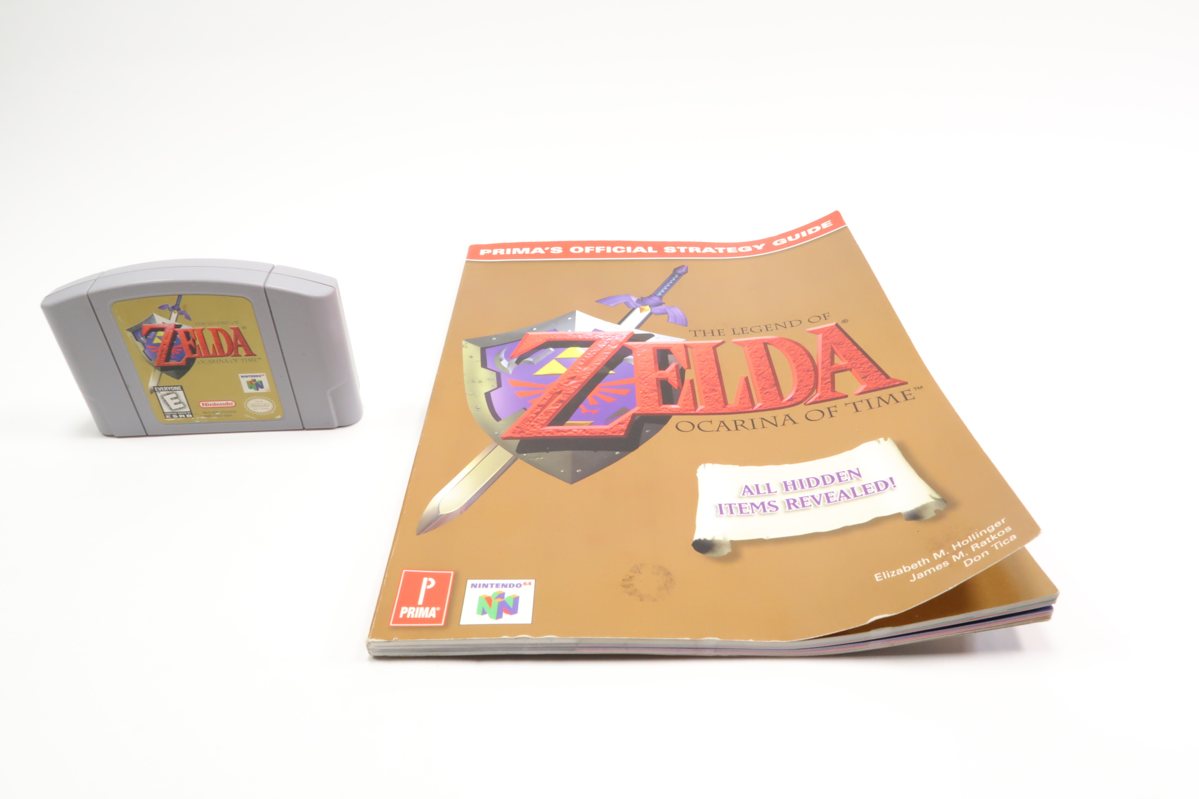 Nintendo 64 The Legend Of Zelda Ocarina Of Time Video Game / Strategy Guide