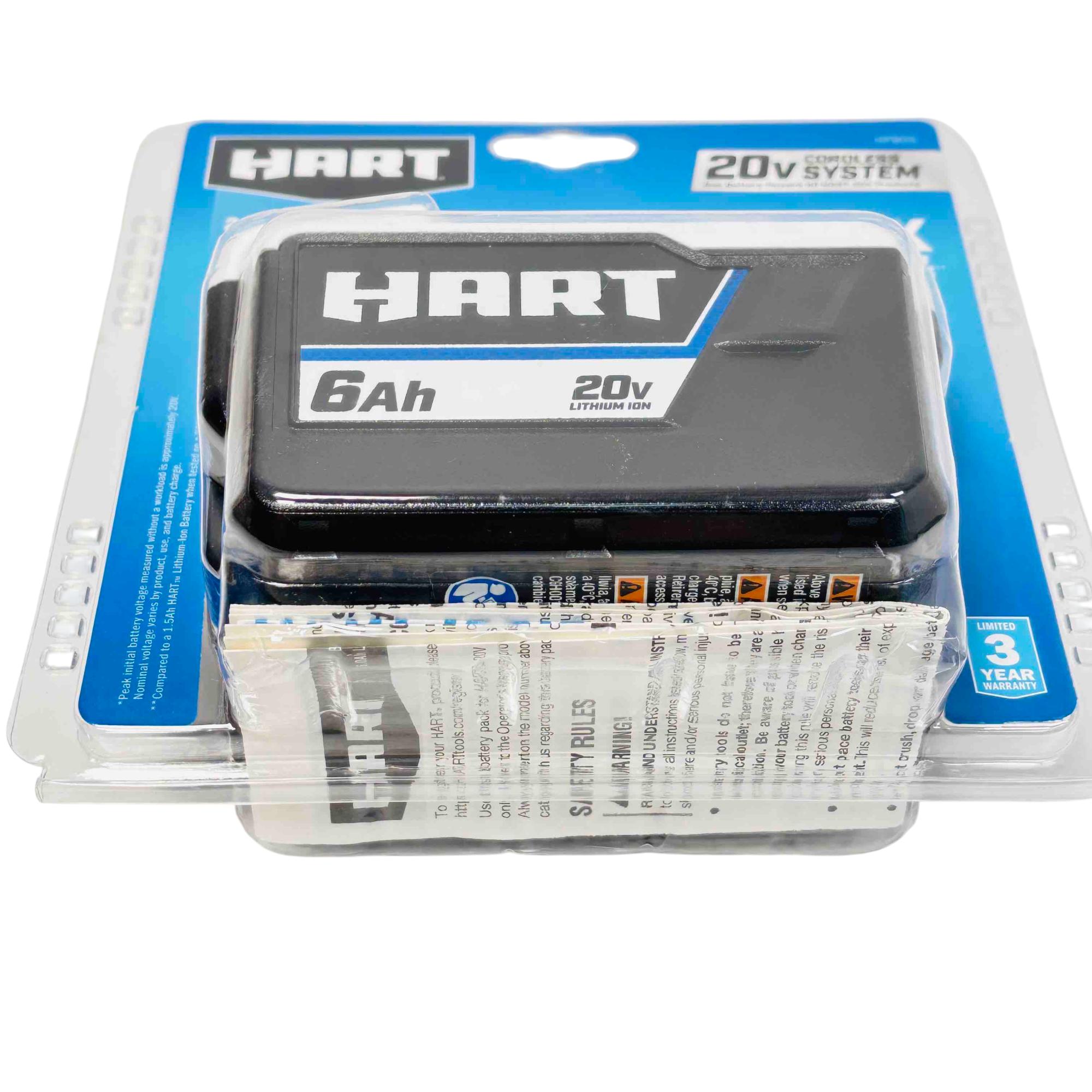 Hart HPB05 20V 6.0Ah Lithium-Ion Tool Battery Pack 9504