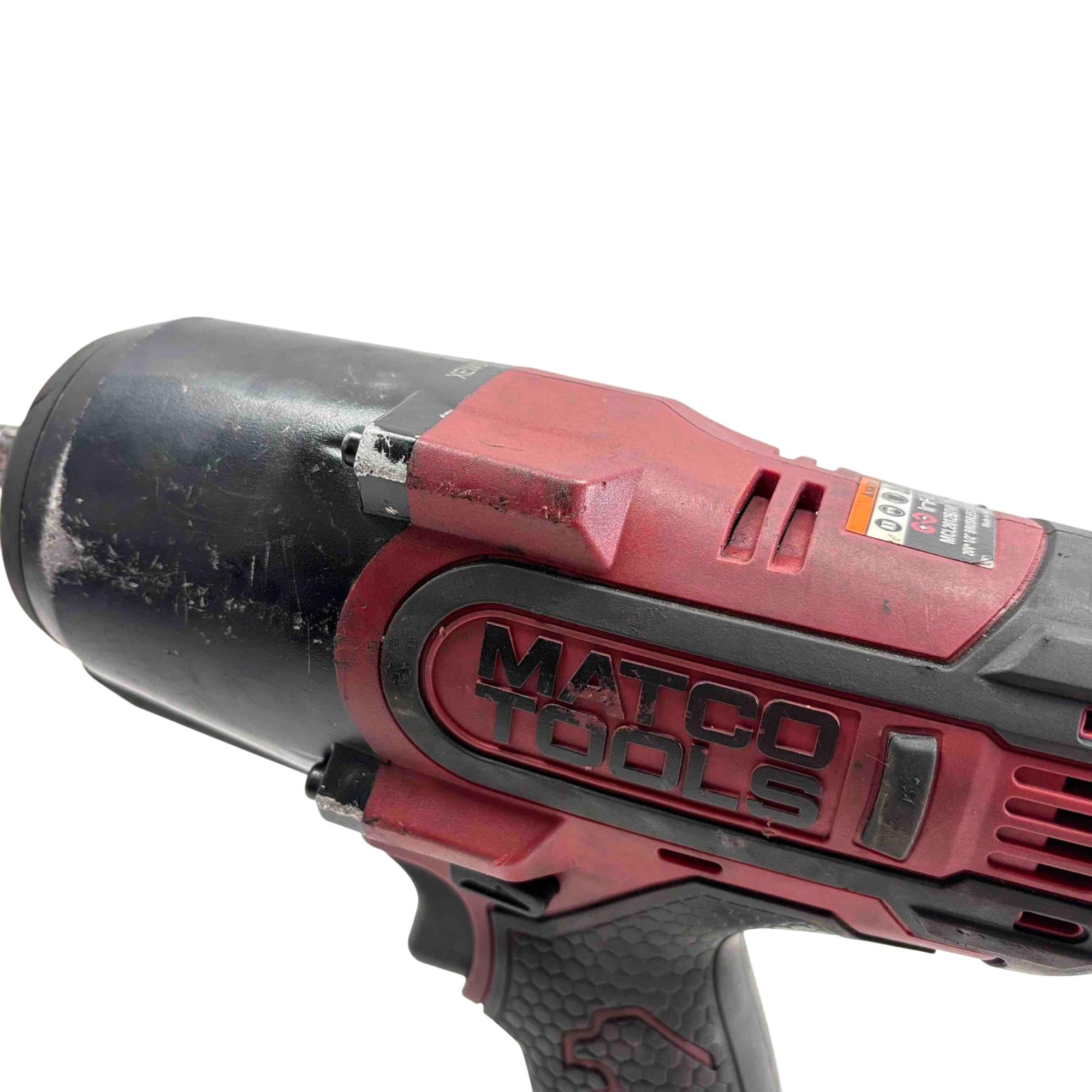 Matco MCL2012BIW 20V Brushless 1/2" Impact Wrench Kit