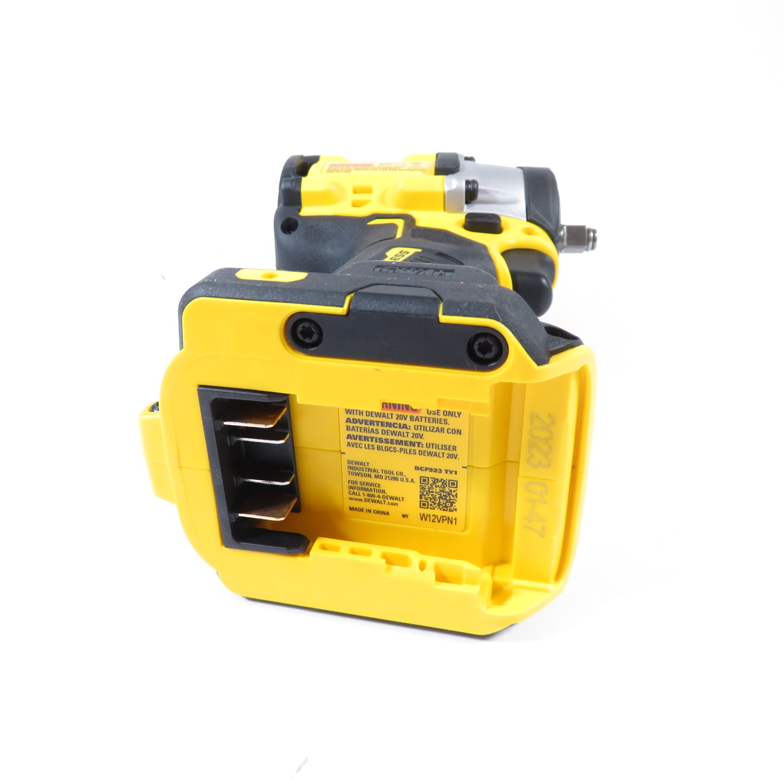 DEWALT DCF923 ATOMIC 20V MAX Cordless Brushless 3/8 in. Impact Wrench