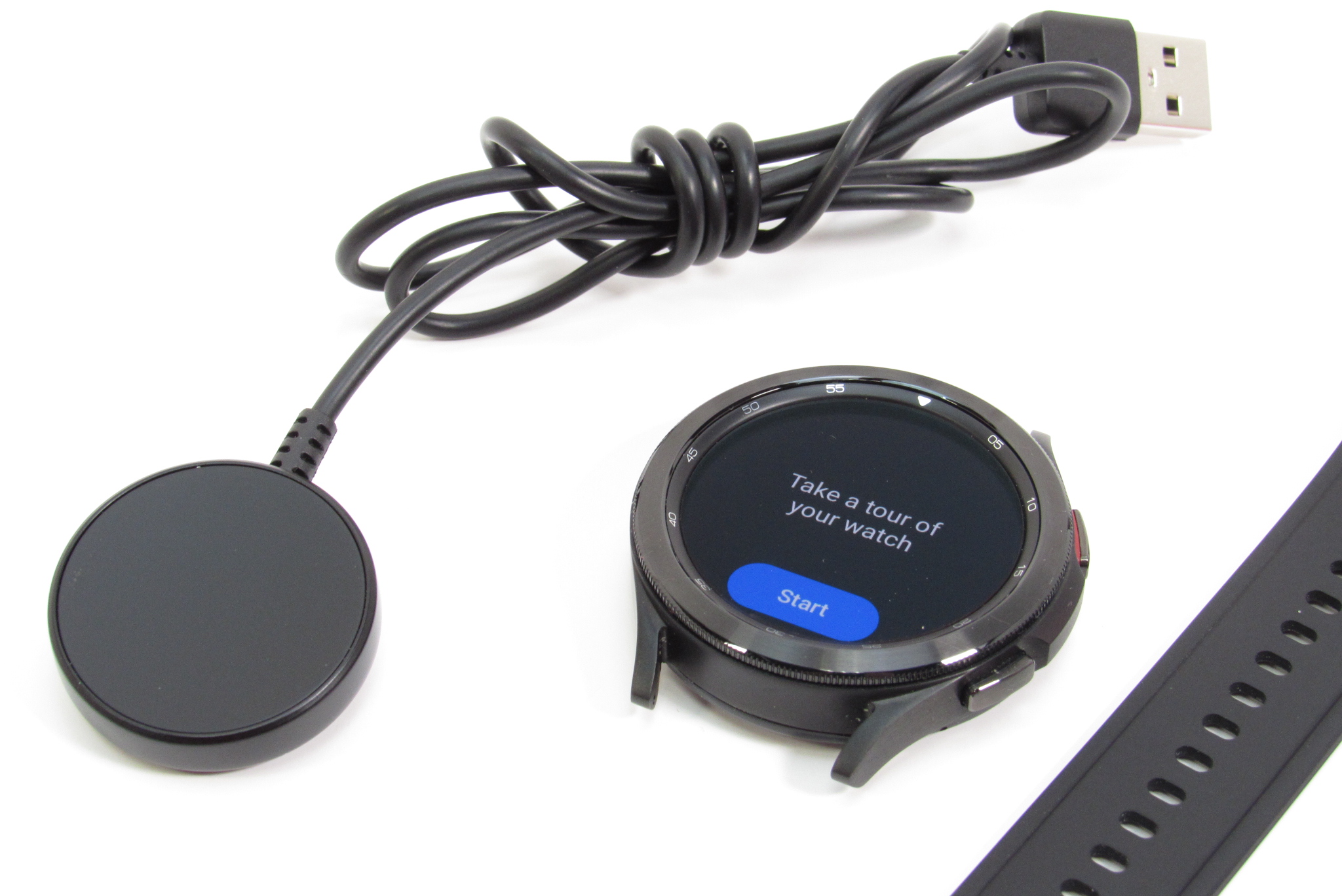 Samsung Galaxy Watch4 Classic SM-R895U 46mm GPS LTE Smartwatch - Black