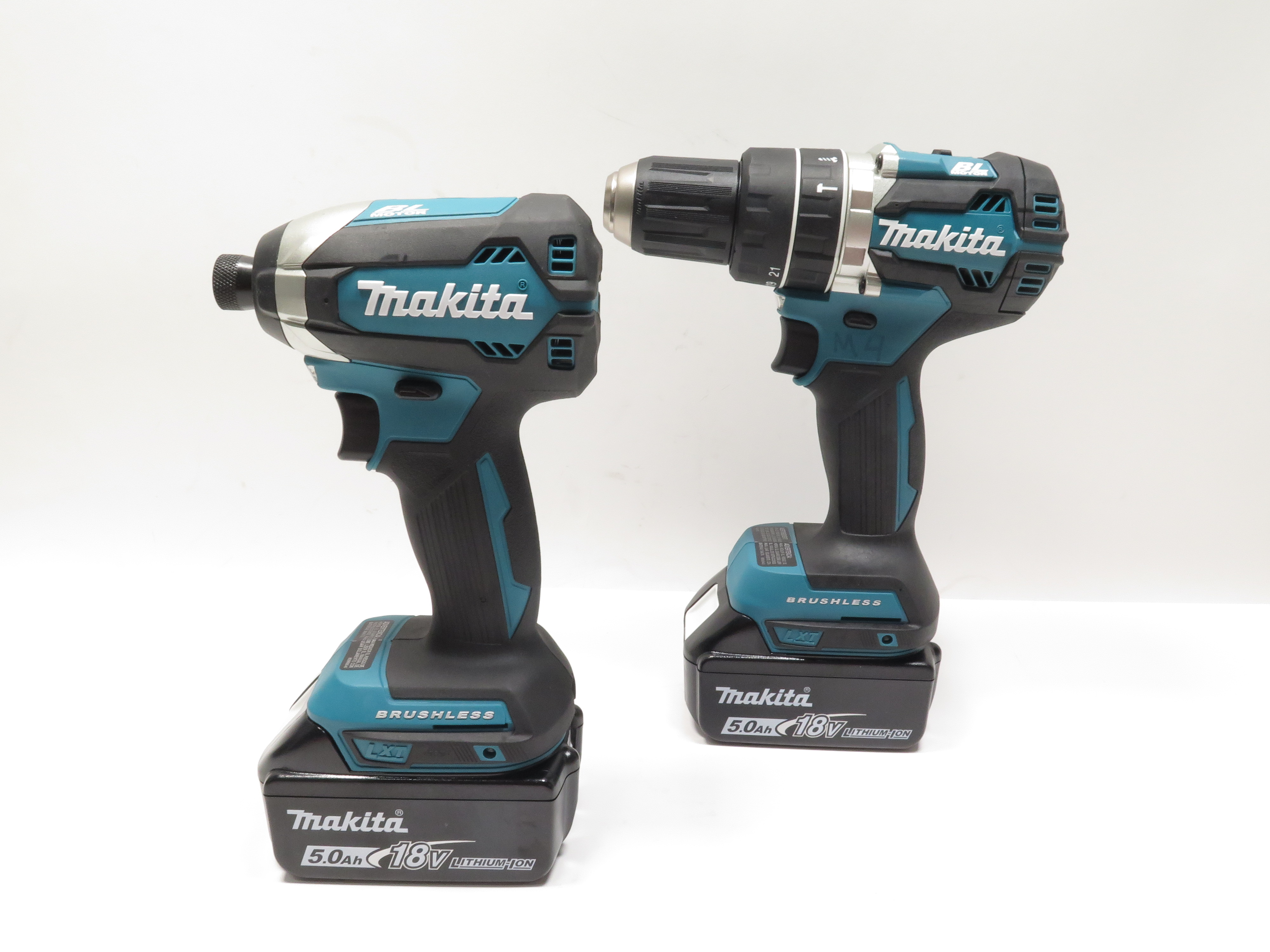 Makita XDT13 / XPH12 18V Brushless Hammer Drill / Impact Driver Combo ...