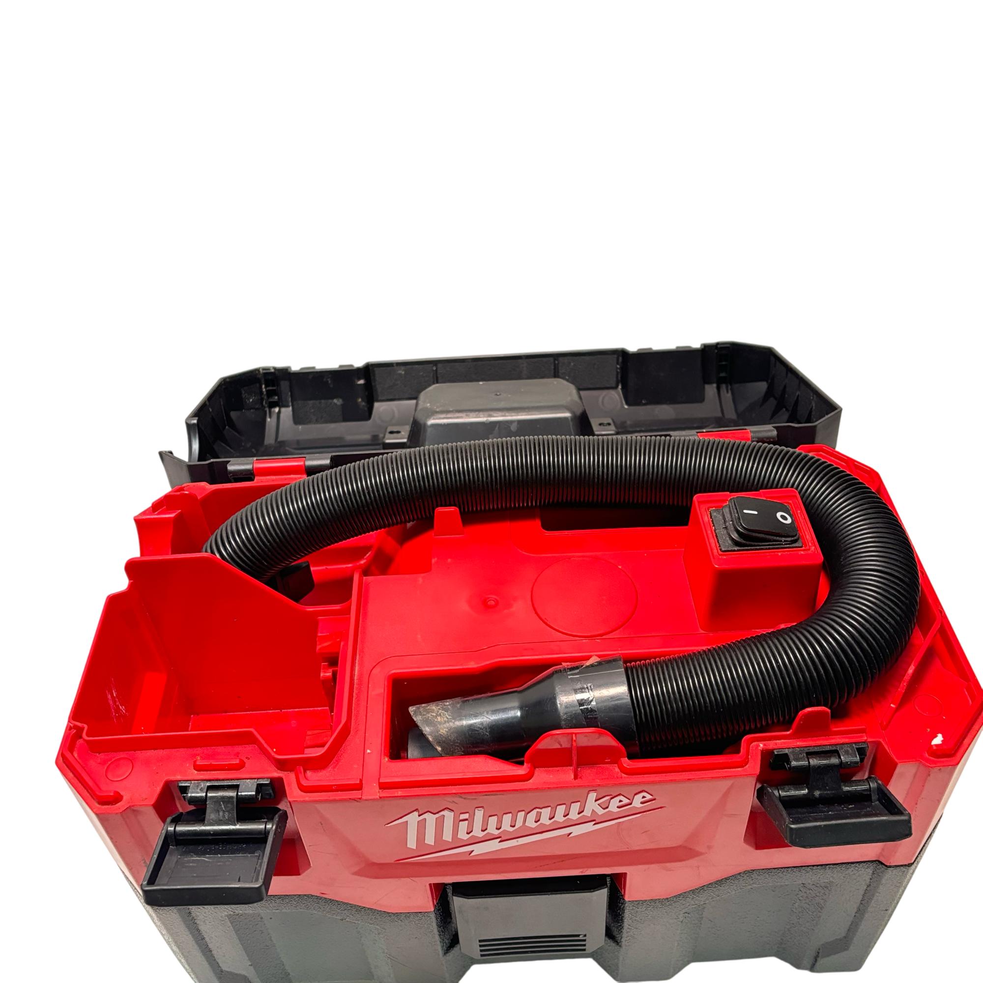 Milwaukee 0880-20 18V 2 Gal. Lithium-Ion Cordless Wet/Dry Vacuum Vacuum ...