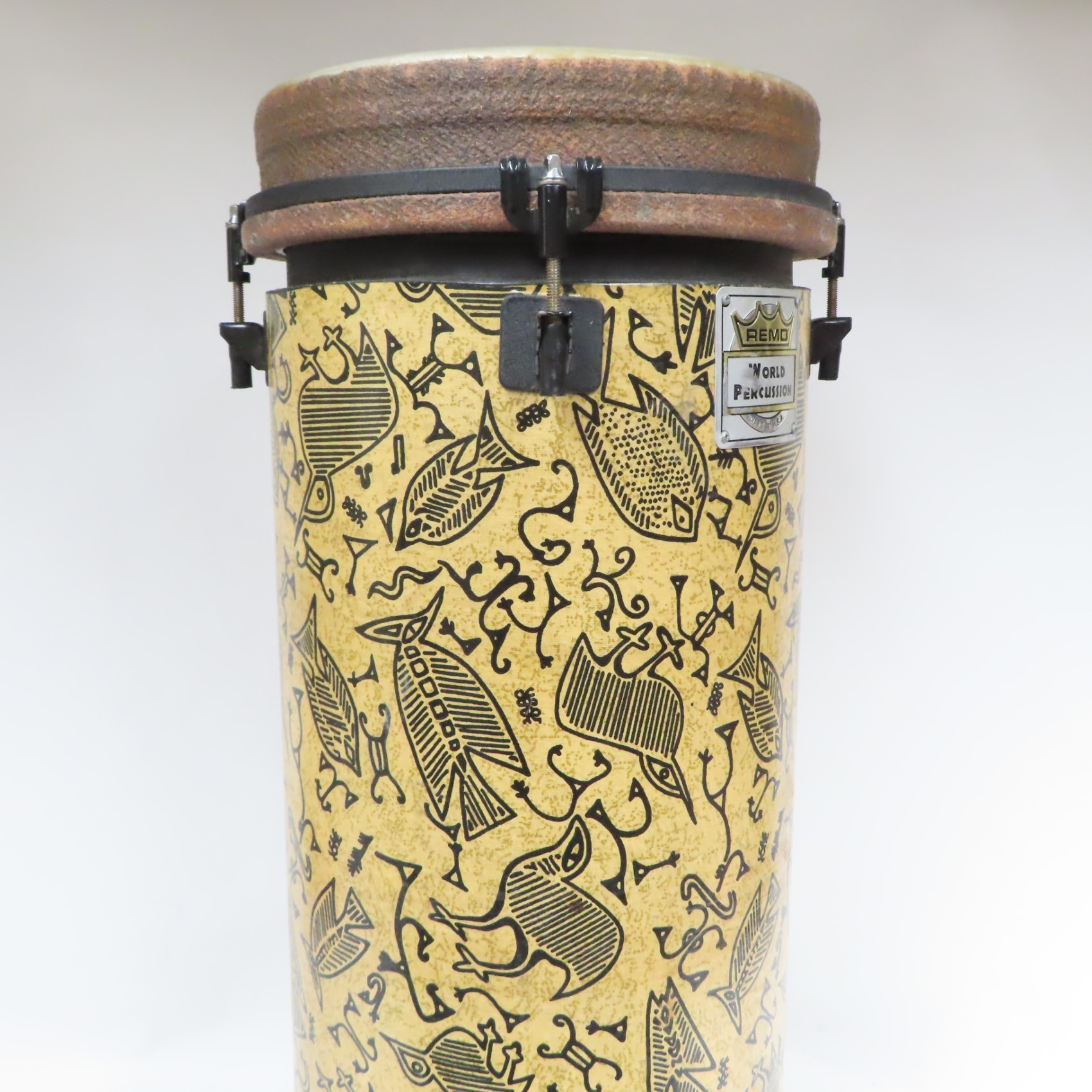Remo World Percussion 10" x 27" Tubano/Congo Drum - Yellow