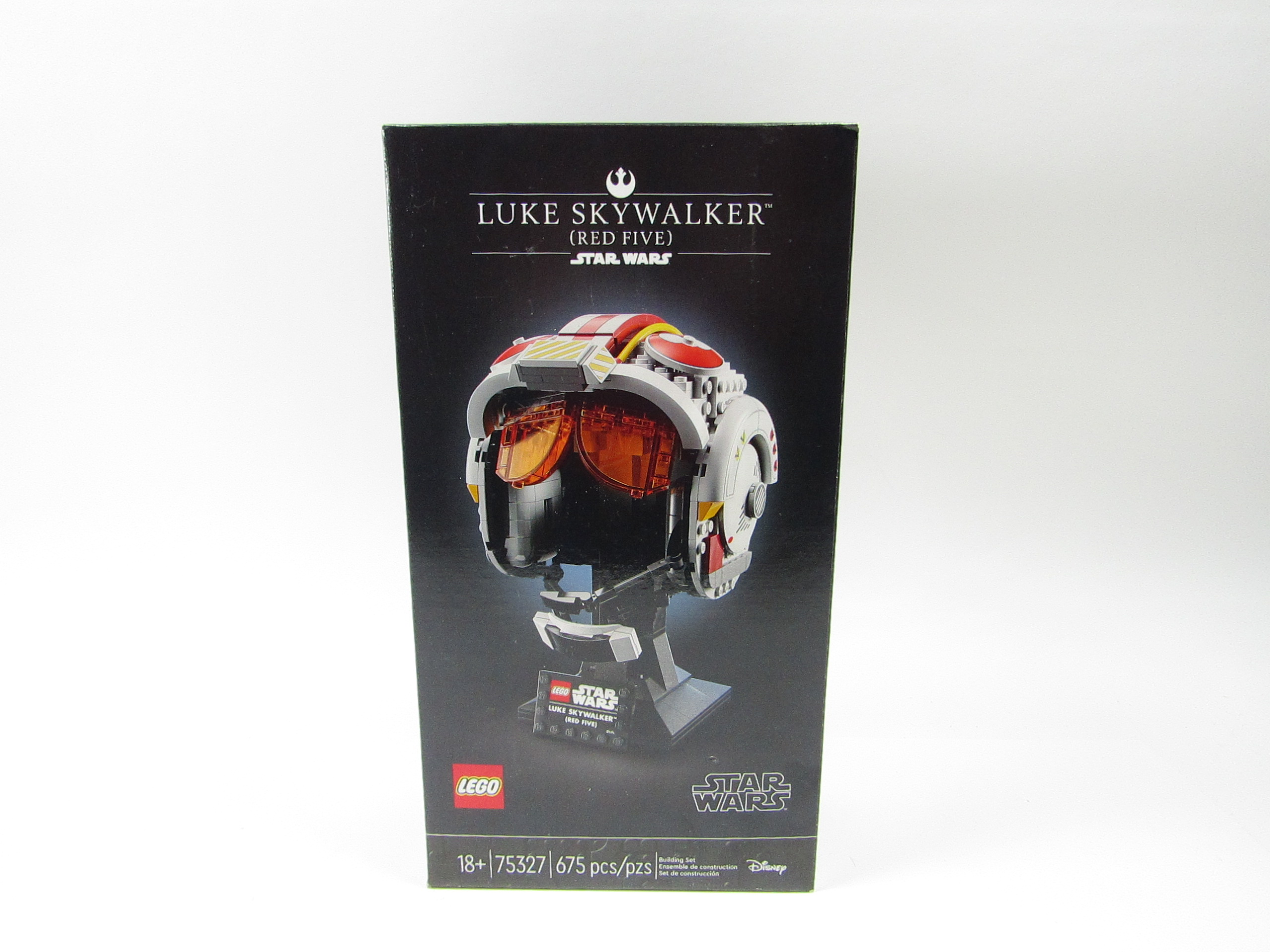 LEGO 75327 Luke Skywalker Red Five X-Wing Pilot Helmet 675 Piece Set