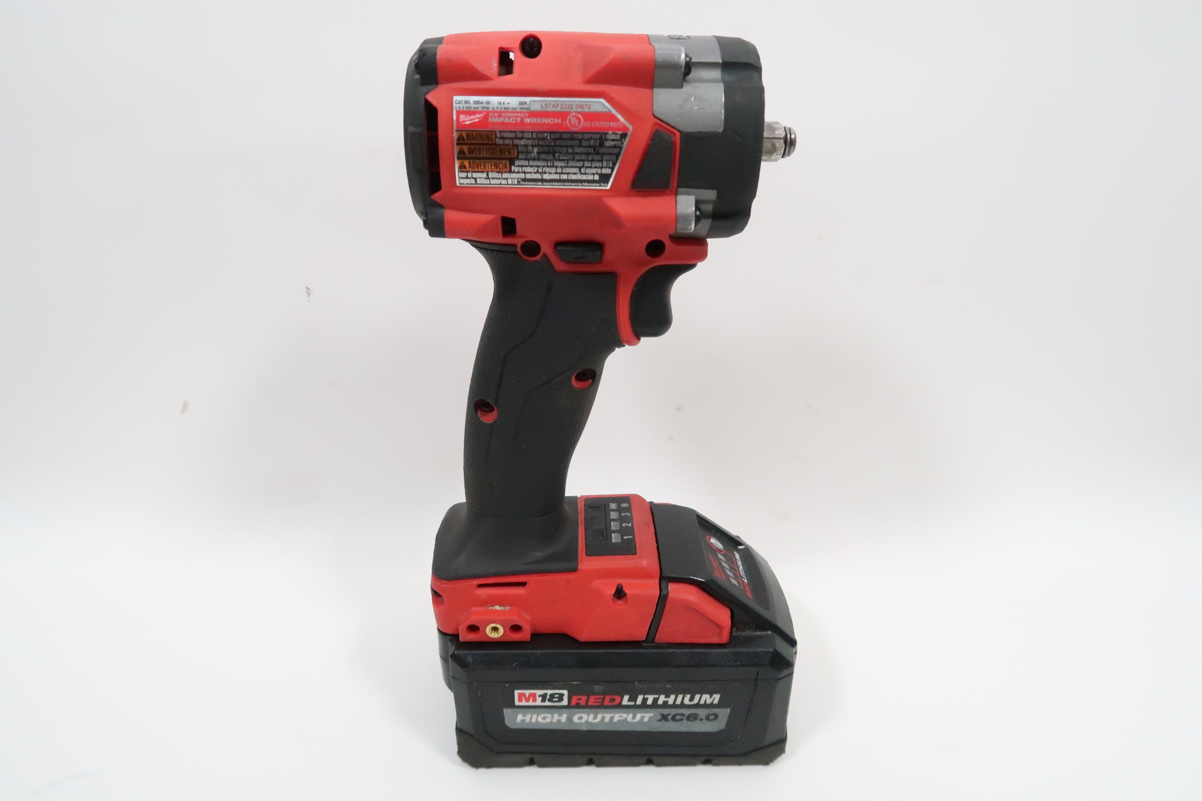 Milwaukee 2854-20 M18 FUEL GEN-3 18V Li-Ion Cordless 3/8" Compact ...