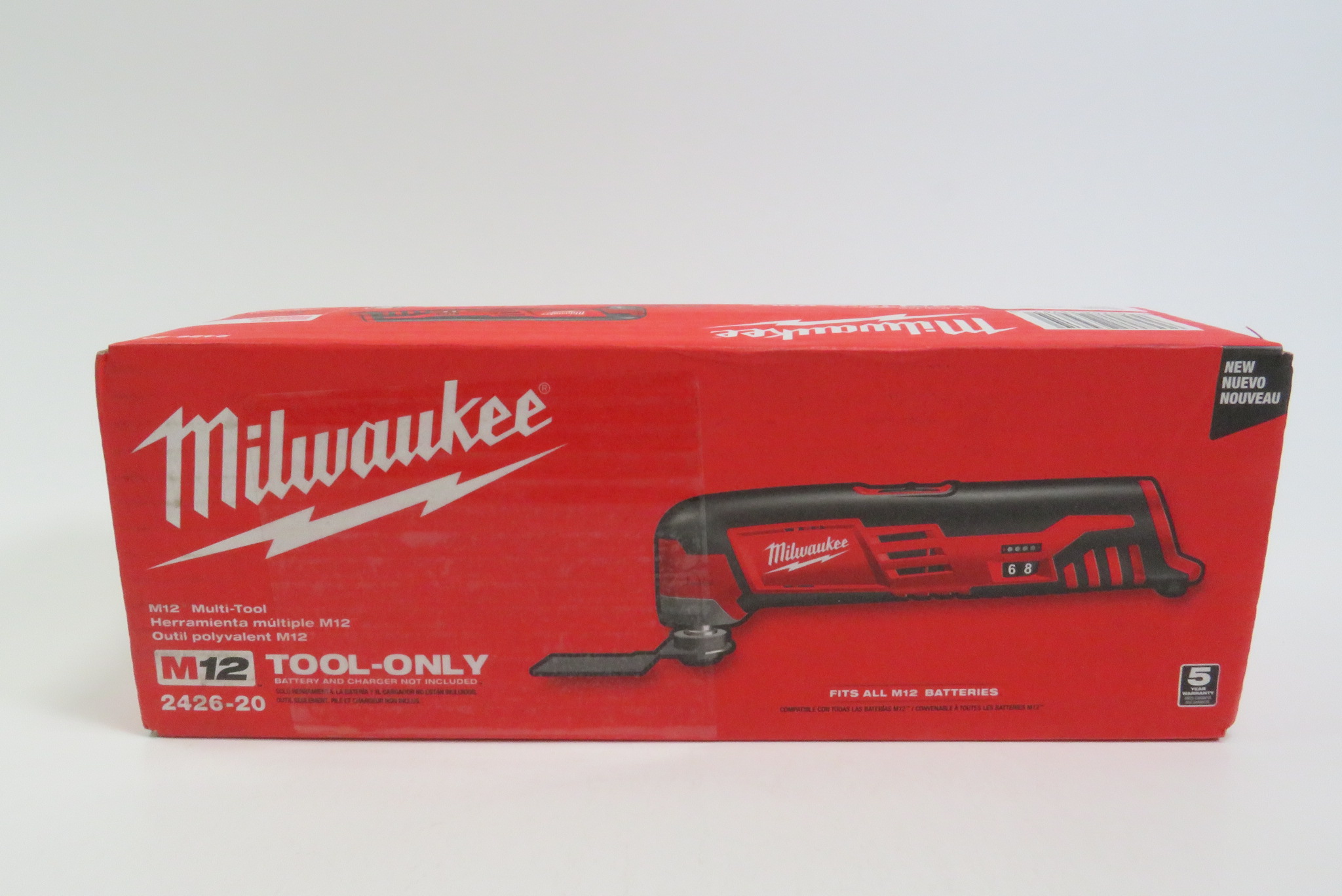 Milwaukee 2426-20 M12 12-Volt Lithium-Ion Cordless Oscillating Multi ...